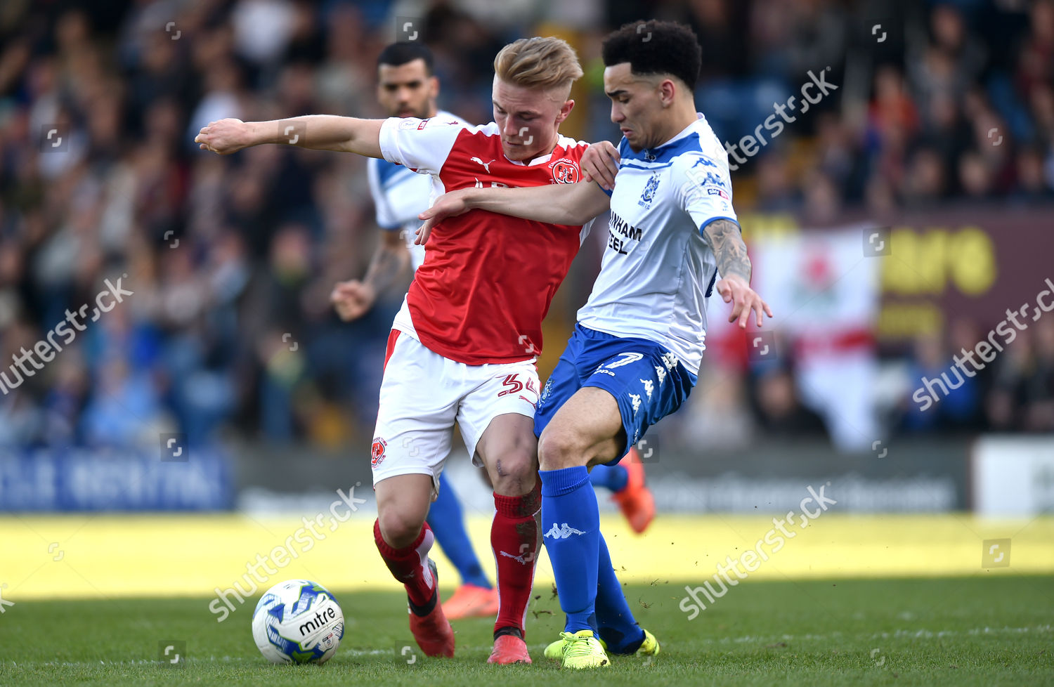 Kyle Dempsey Fleetwood Town Kean Bryan Editorial Stock Photo - Stock ...