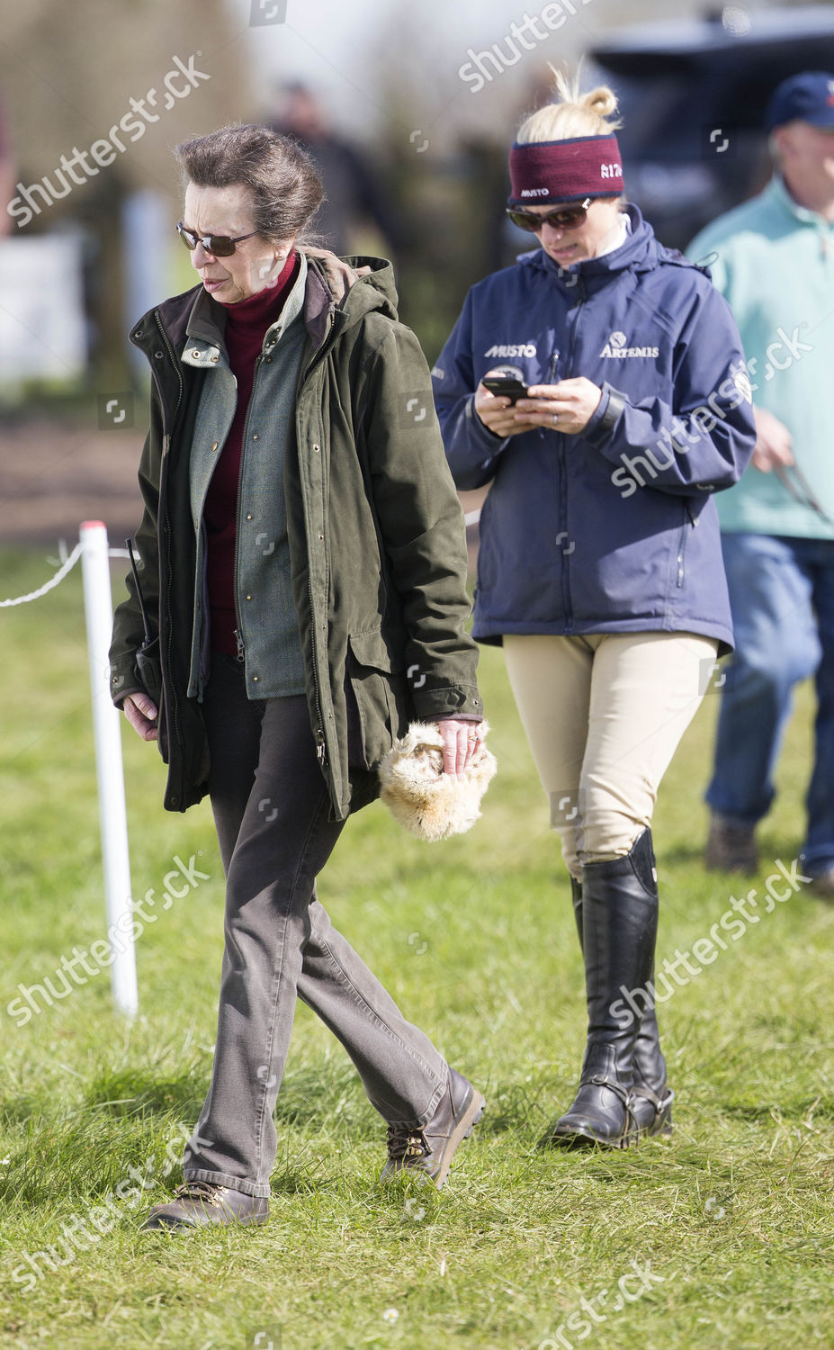 Princess Anne Zara Tindall Land Rover Editorial Stock Photo - Stock ...