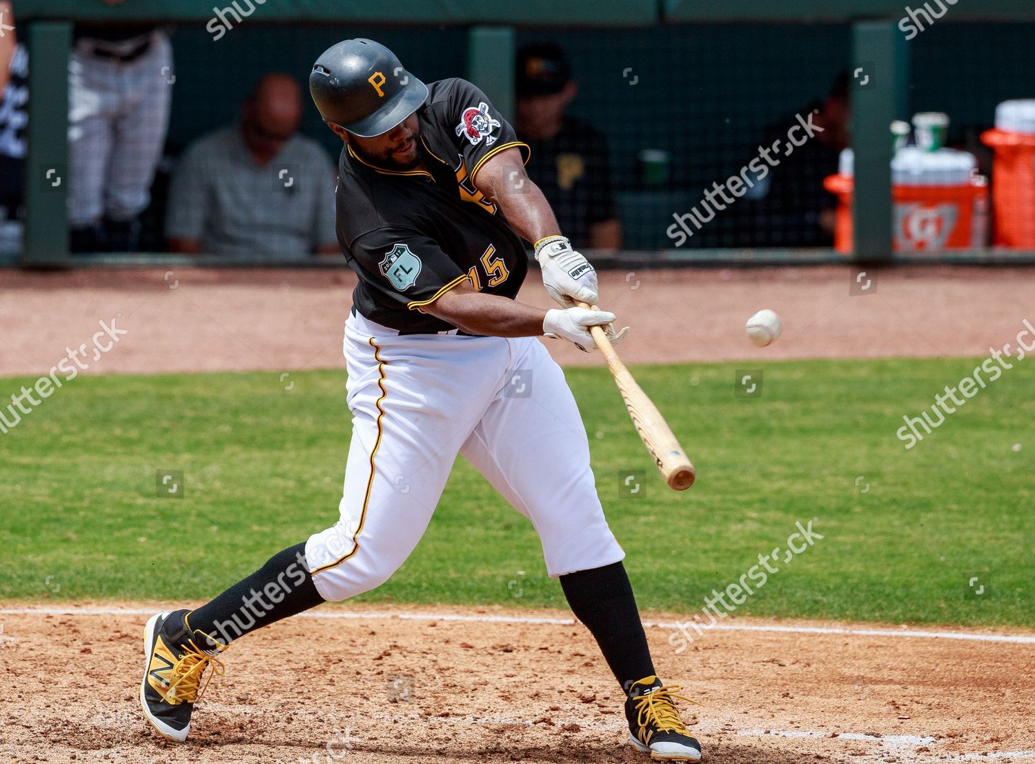 Bradenton Florida Usapittsburgh Pirates First Baseman Editorial Stock ...