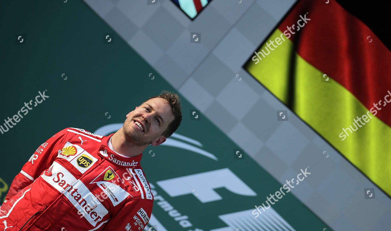 Sebastian Vettel Ger5 Scuderia Ferrari Editorial Stock Photo - Stock ...