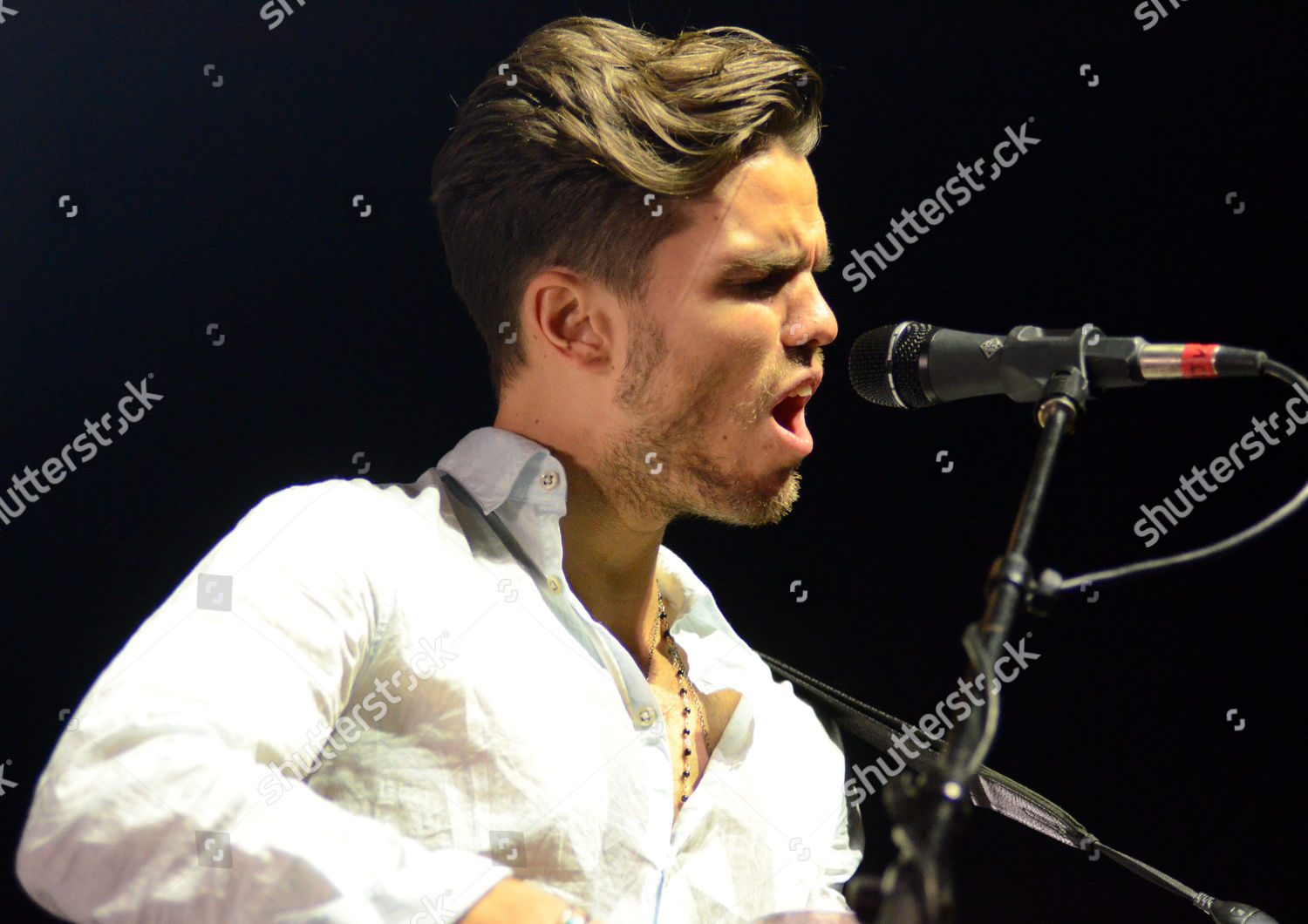 Lead Singer Jj Julius Son Band Editorial Stock Photo - Stock Image ...