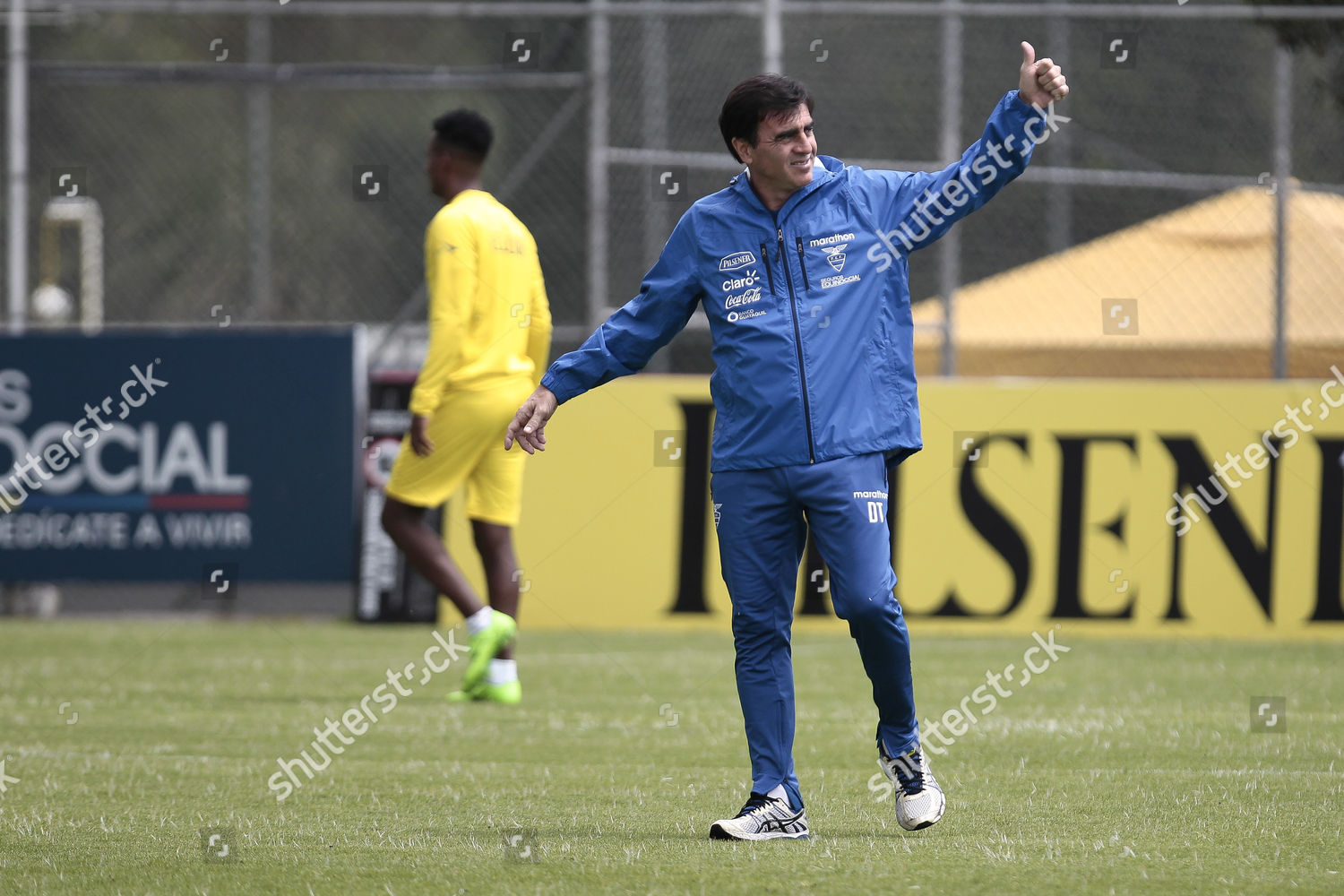 Ecuador National Soccer Team Coach Gustavo Editorial Stock Photo ...