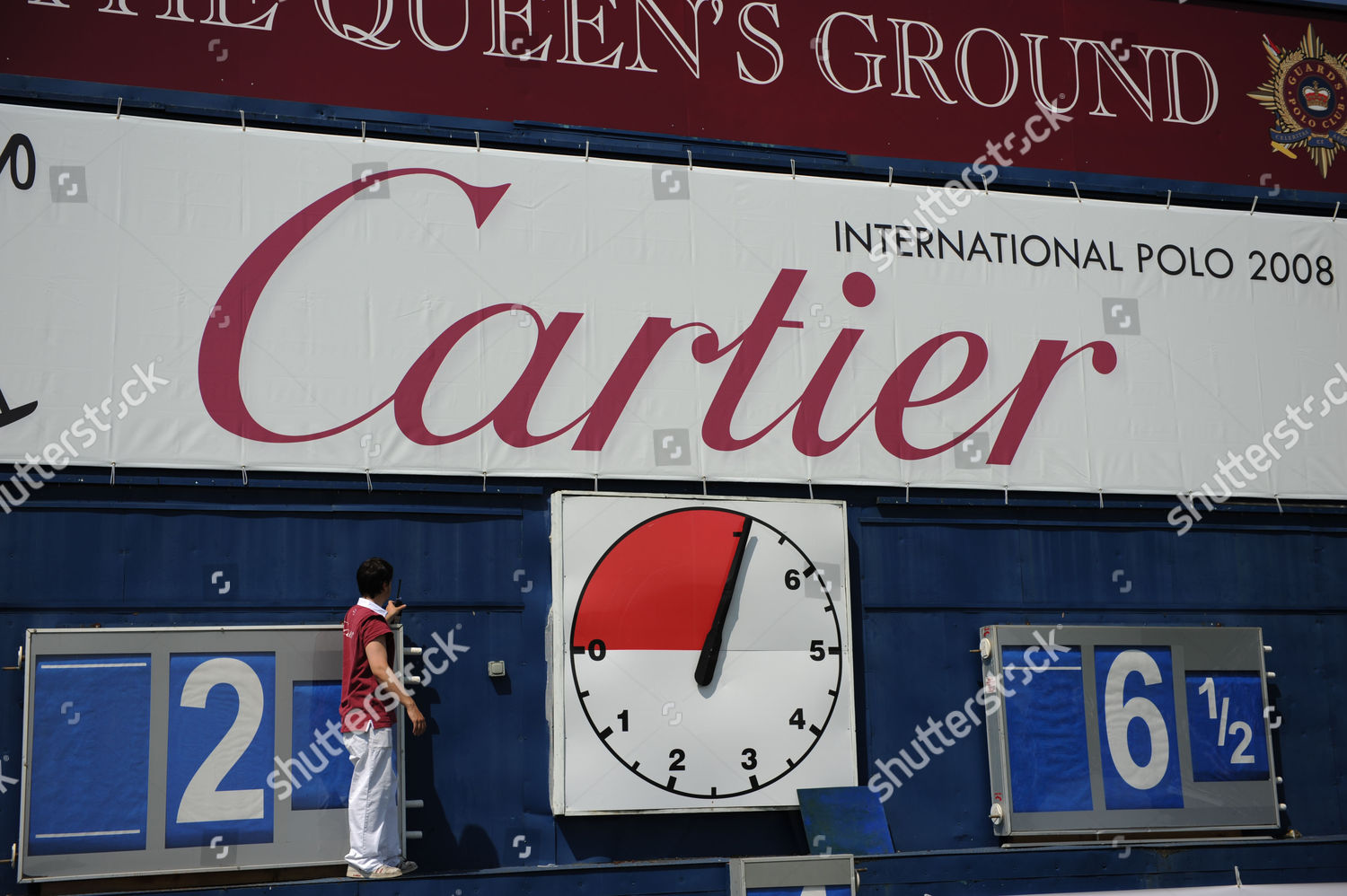 Generic Polo Scoreboard Windsor Great Park Editorial Stock Photo ...