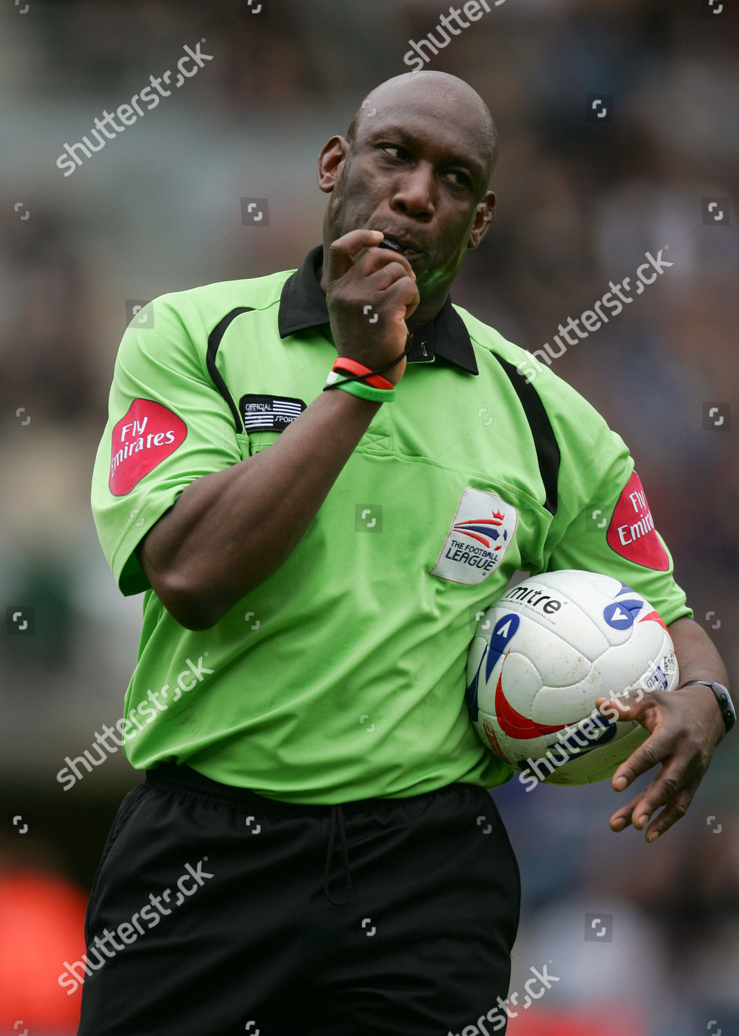 Uriah Rennie Referee Editorial Stock Photo - Stock Image | Shutterstock