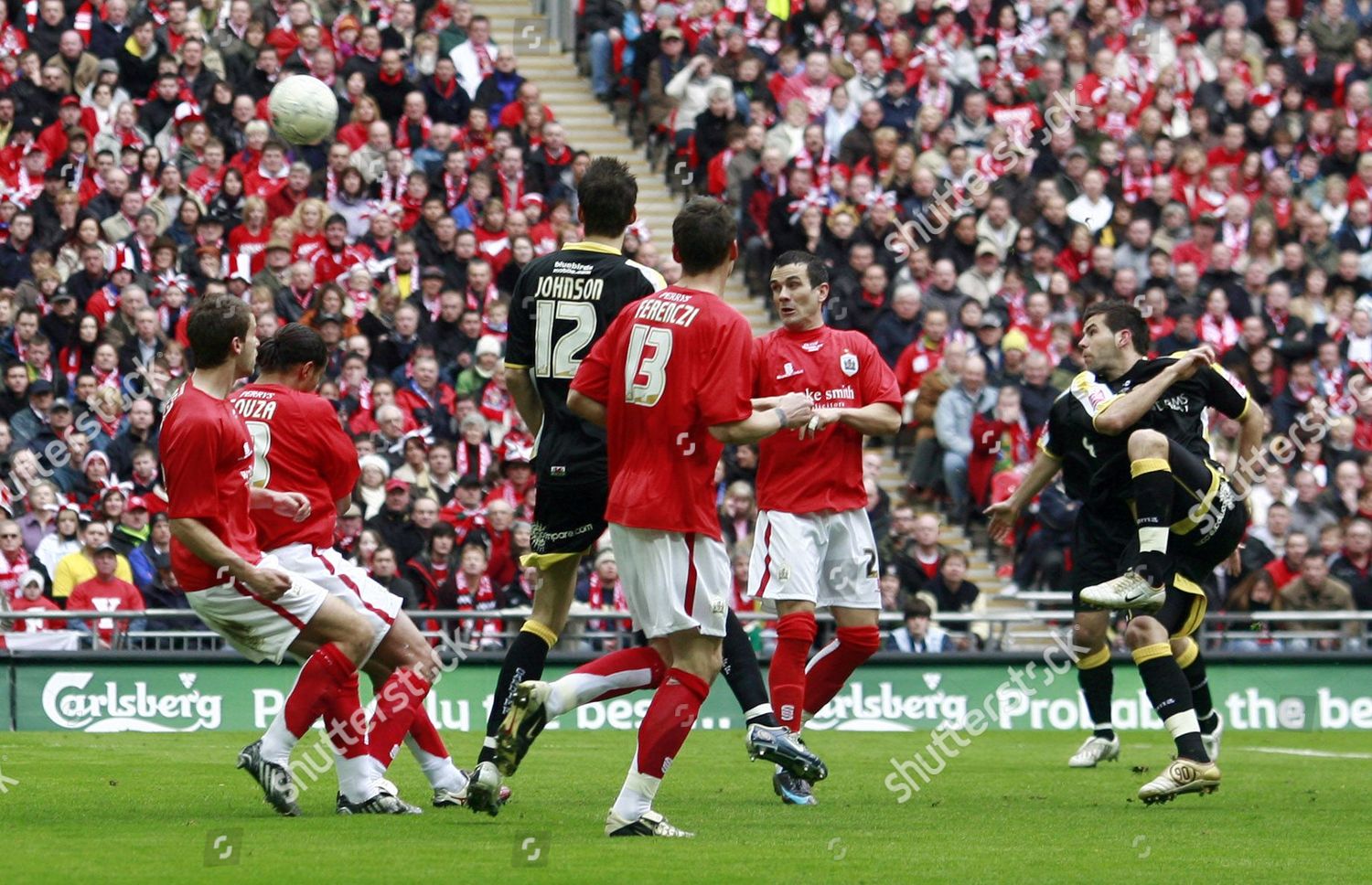 Joe Ledley Cardiff City Right Scores Editorial Stock Photo - Stock ...