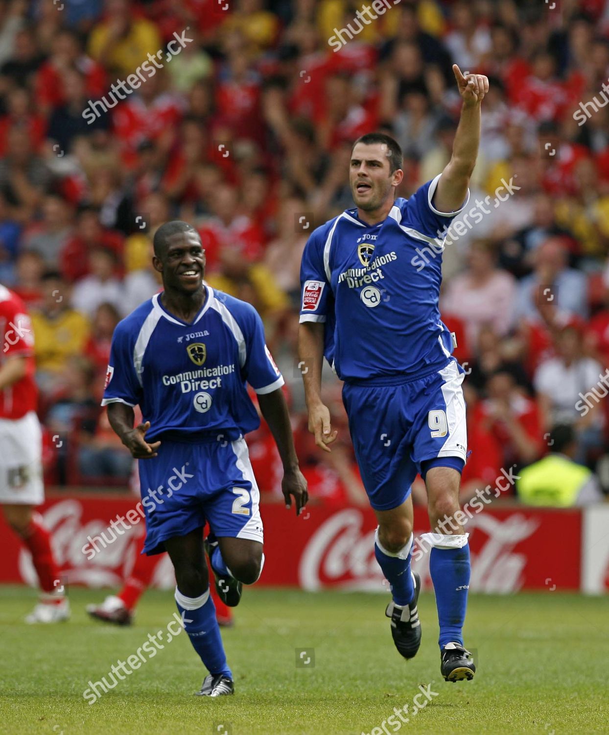 Steve Thompson Cardiff City Celebrates After Editorial Stock Photo ...