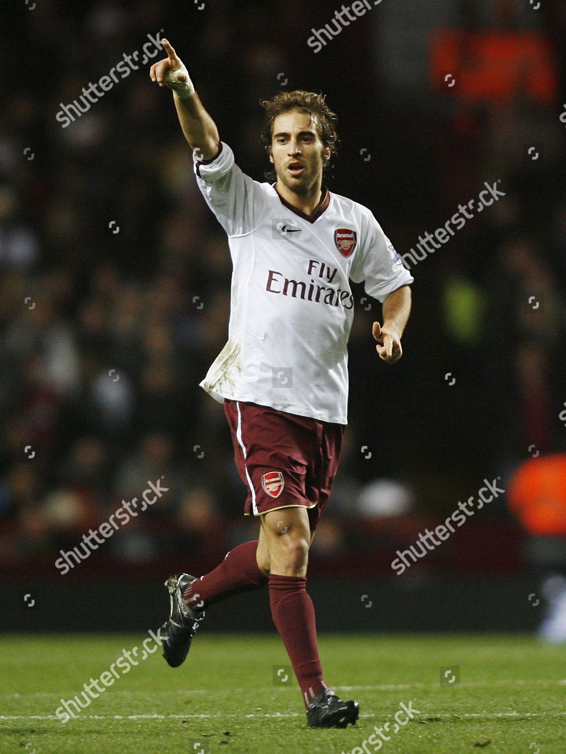 Mathieu Flamini Arsenal Celebrates His Goal Editorial Stock Photo ...