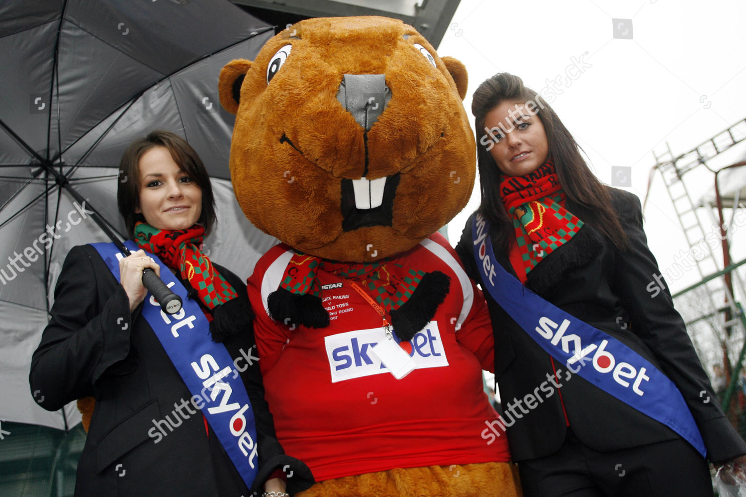 Skybet Girls Barmy Beaver Harrogate Railway Editorial Stock Photo ...