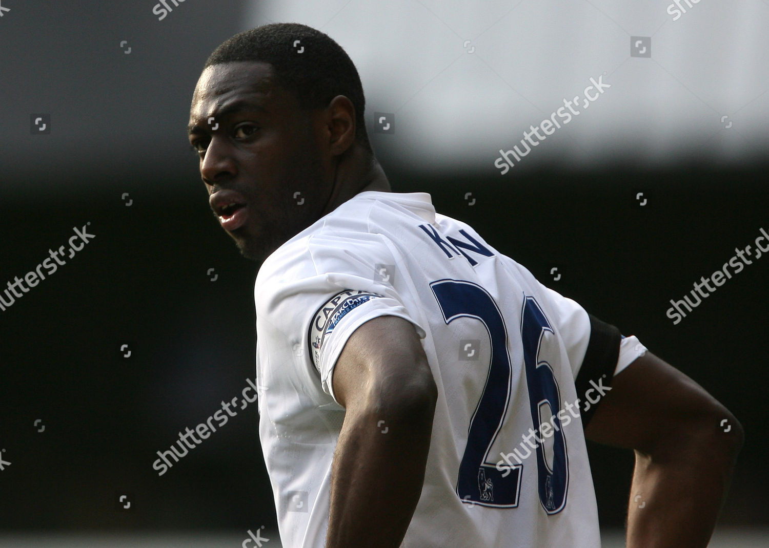 Ledley King Tottenham Hotspur Makes His Editorial Stock Photo - Stock ...