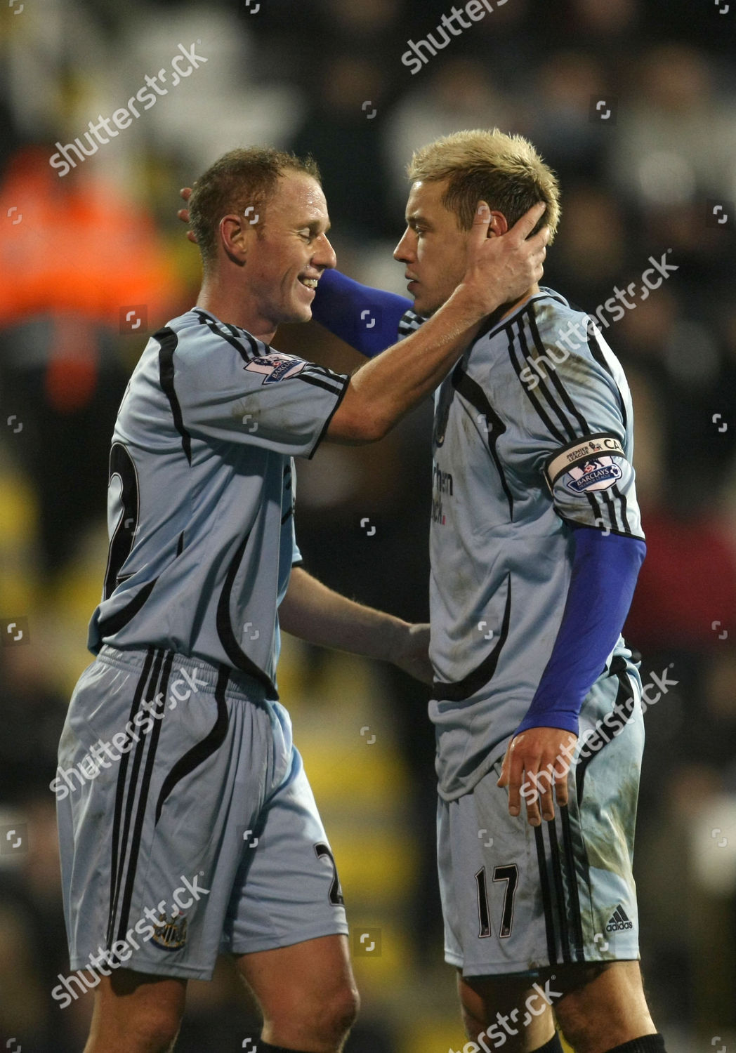 Nicky Butt Newcastle United Congratulates Captain Editorial Stock Photo ...