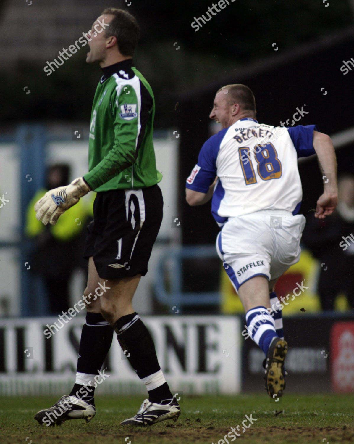Luke Beckett Huddersfield Town Celebrates After Editorial Stock Photo ...