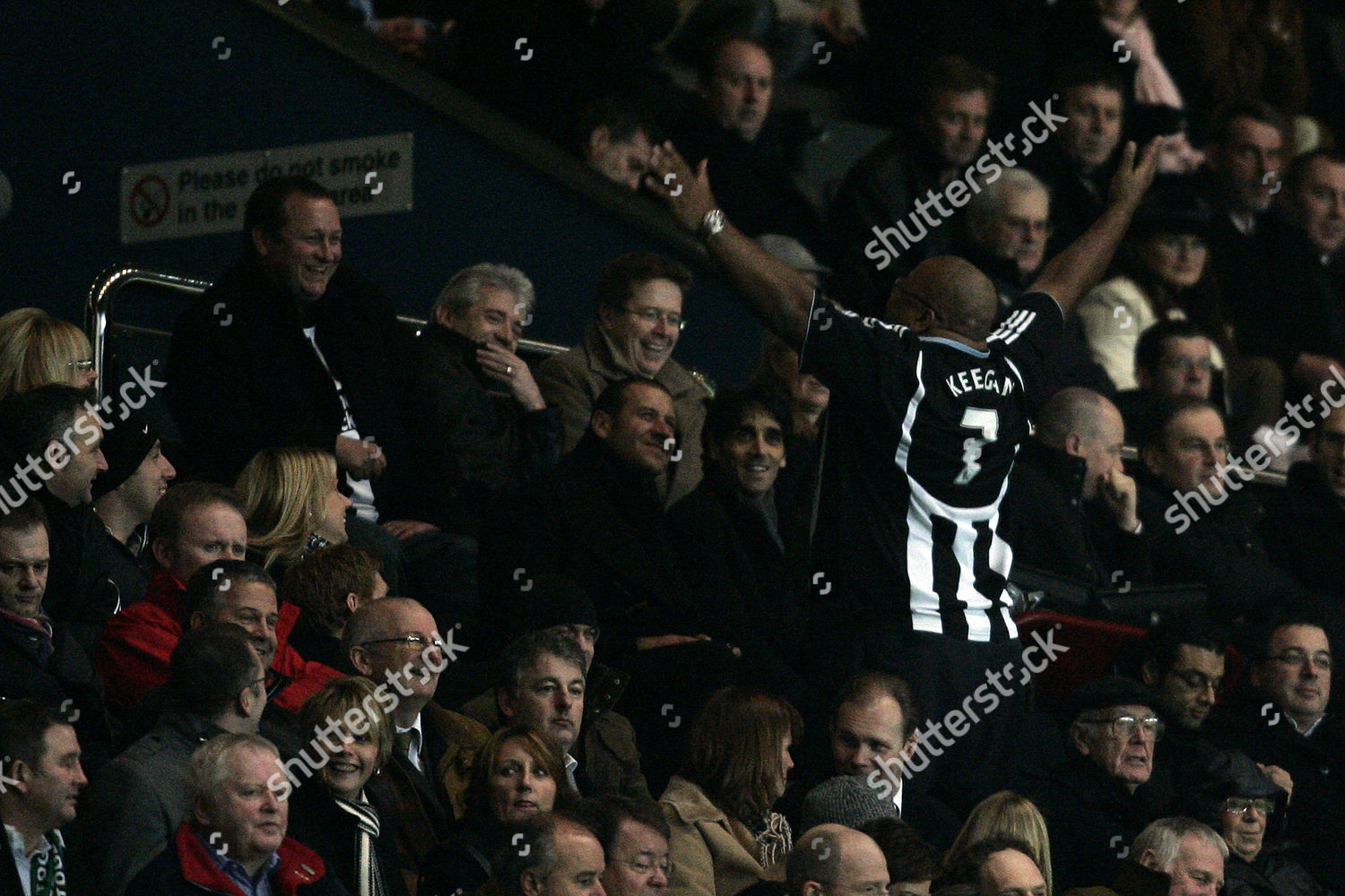 Newcastle United Fan Directors Box Shows Editorial Stock Photo - Stock ...