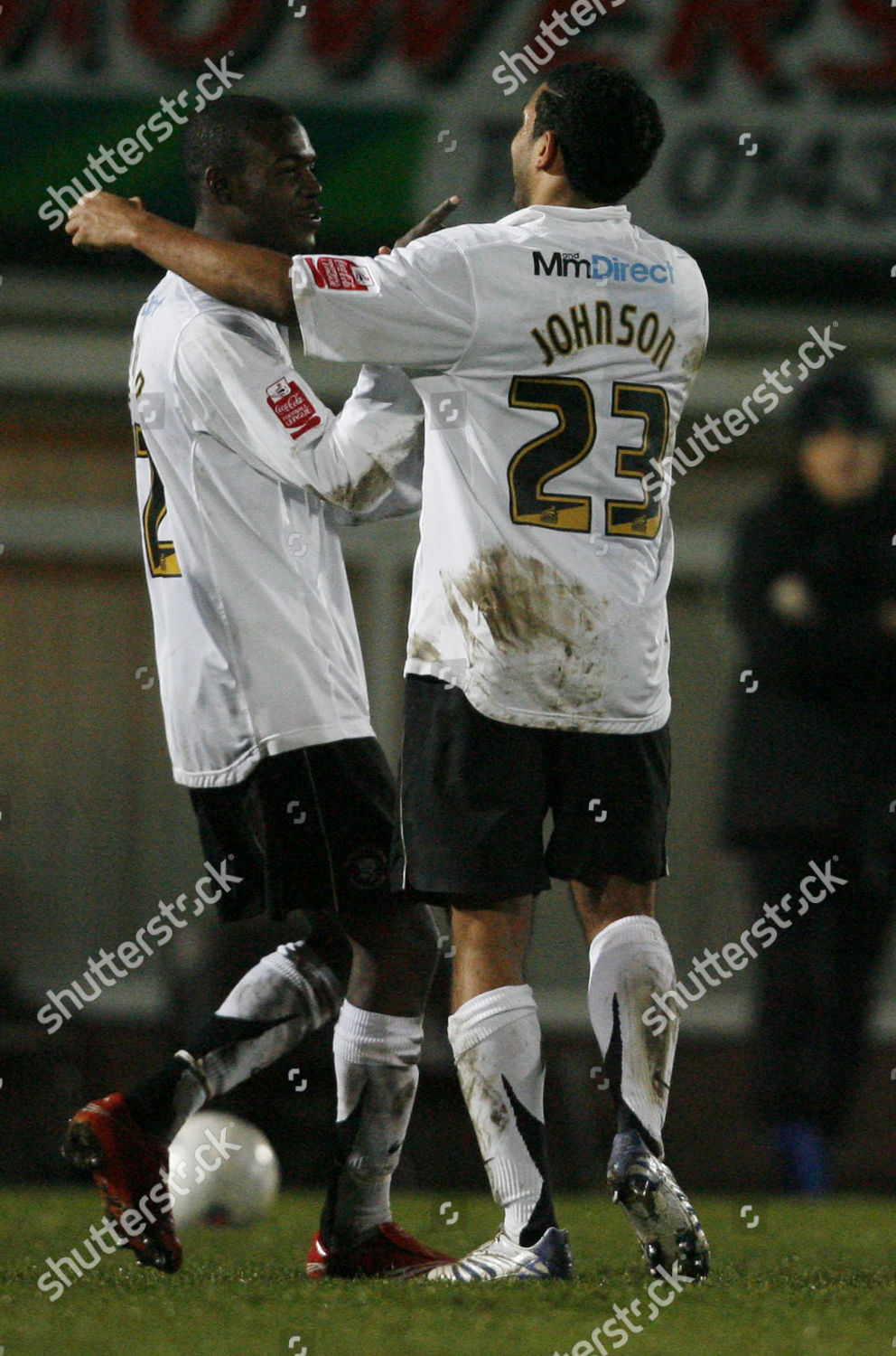 Simon Johnson Hereford United Celebrates Scoring Editorial Stock Photo ...