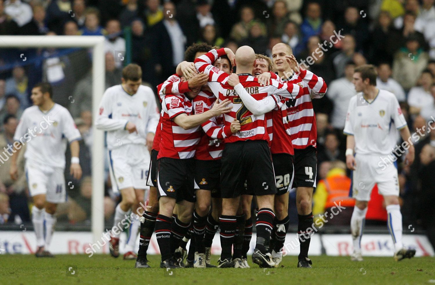 Brian Stock Doncaster Rovers Celebrates Scoring Editorial Stock Photo ...