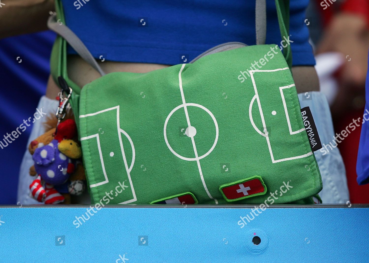 Football Pitch Handbag Worn By France Editorial Stock Photo - Stock ...