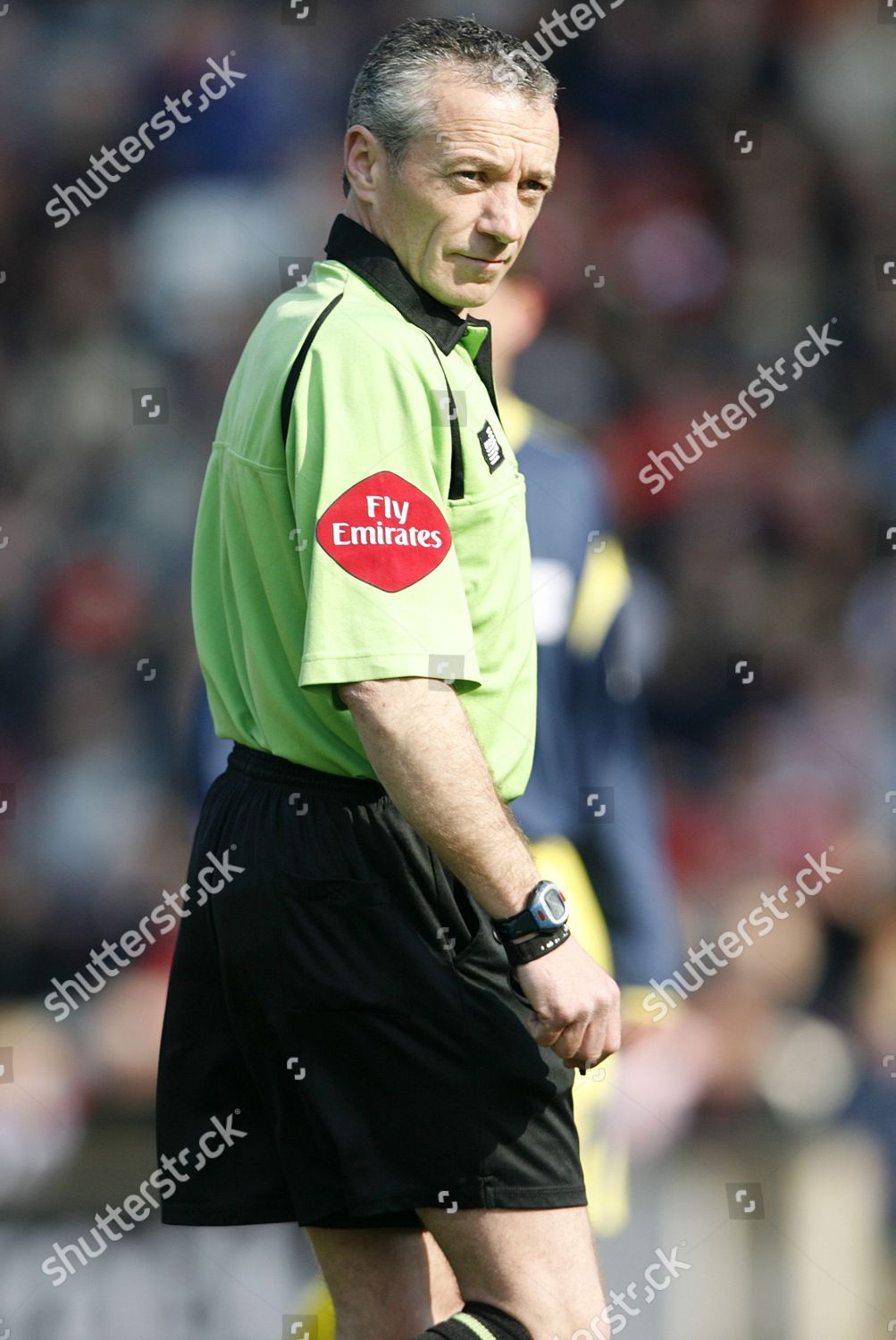 Referee Mr Scott Mathieson Editorial Stock Photo - Stock Image ...