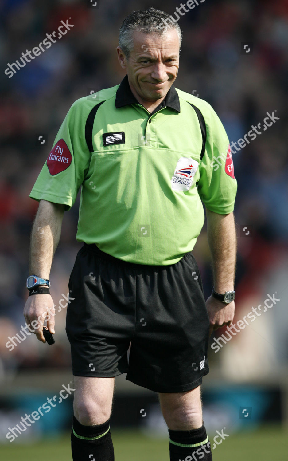 Referee Mr Scott Mathieson Smiles Editorial Stock Photo - Stock Image ...