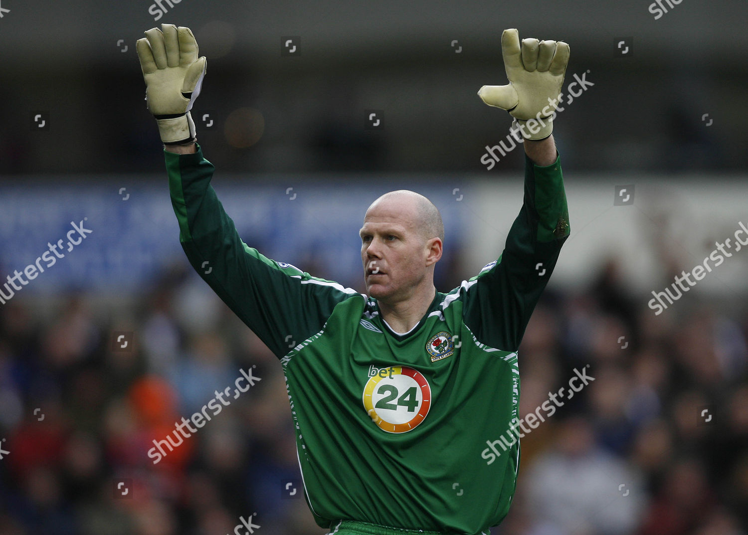 Goalkeeper Brad Friedel Blackburn Rovers Editorial Stock Photo - Stock ...