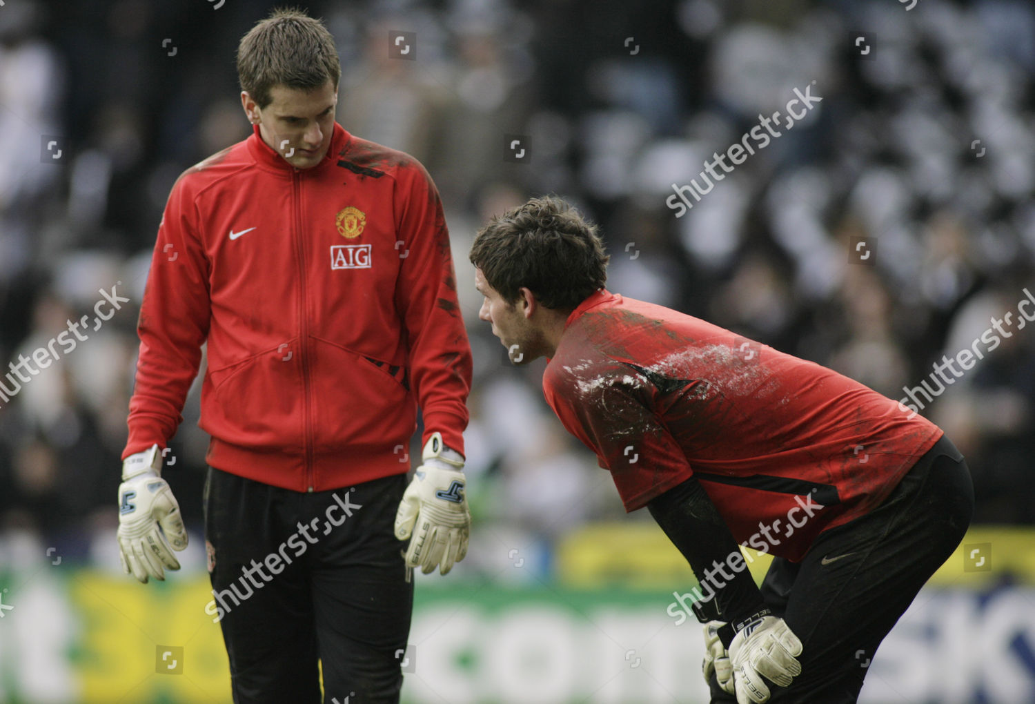 Manchester United Goalkeepers Tom Heaton Ben Editorial Stock Photo ...
