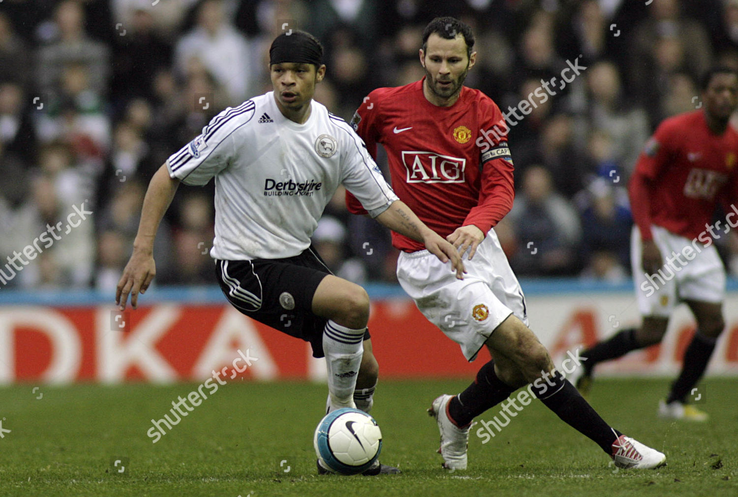 Dean Leacock Derby County Ryan Giggs Editorial Stock Photo - Stock ...