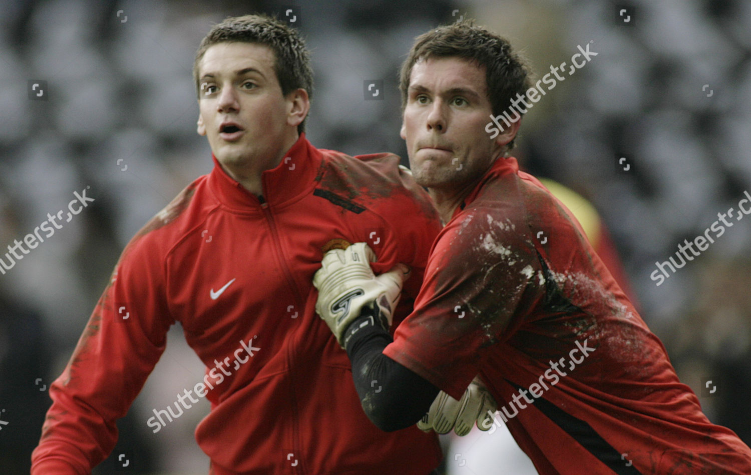 Manchester United Goalkeepers Tom Heaton Ben Editorial Stock Photo ...