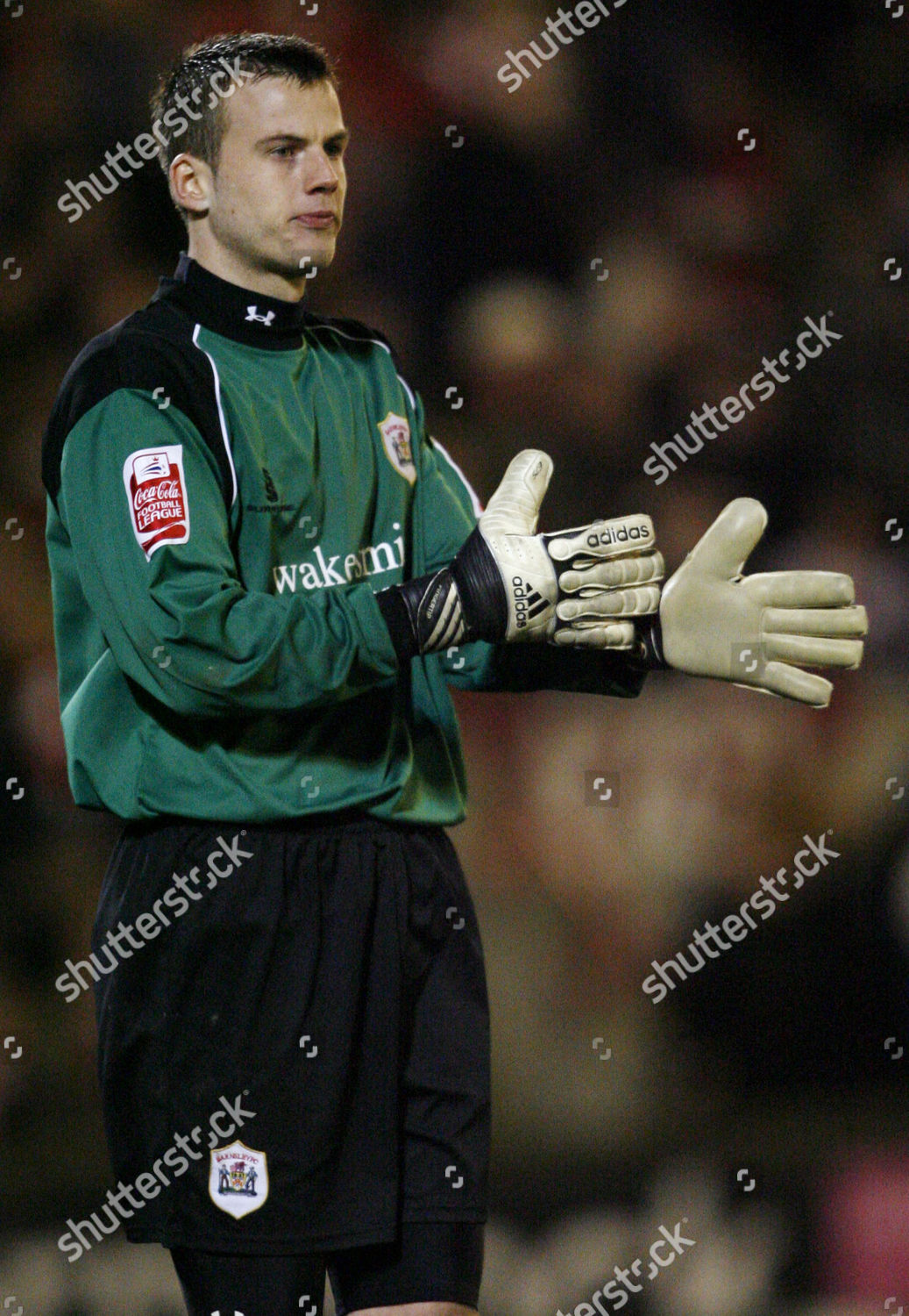Barnsley Goalkeeper Luke Steele Editorial Stock Photo - Stock Image ...