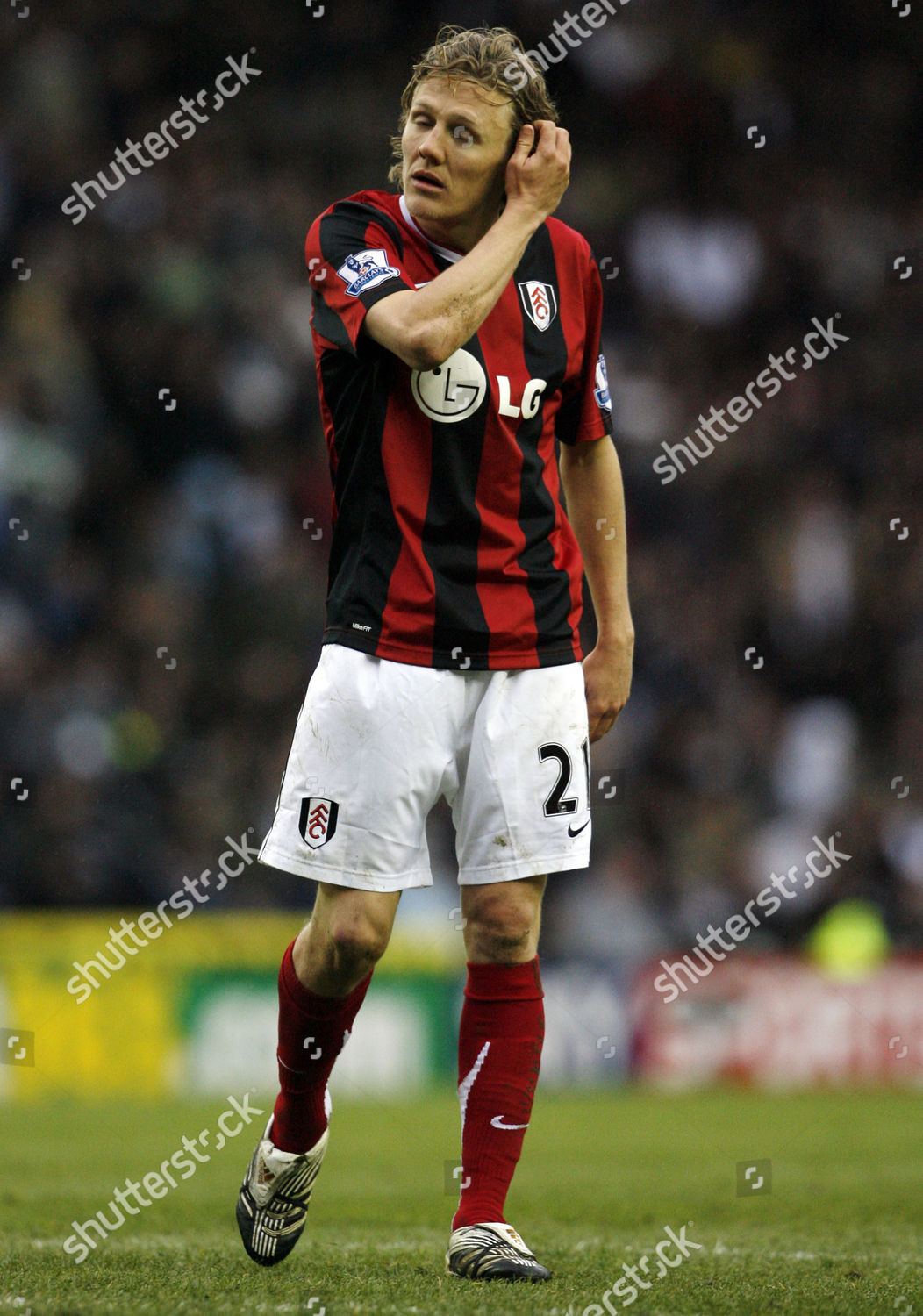 Dejected Looking Jimmy Bullard Fulham Editorial Stock Photo - Stock ...