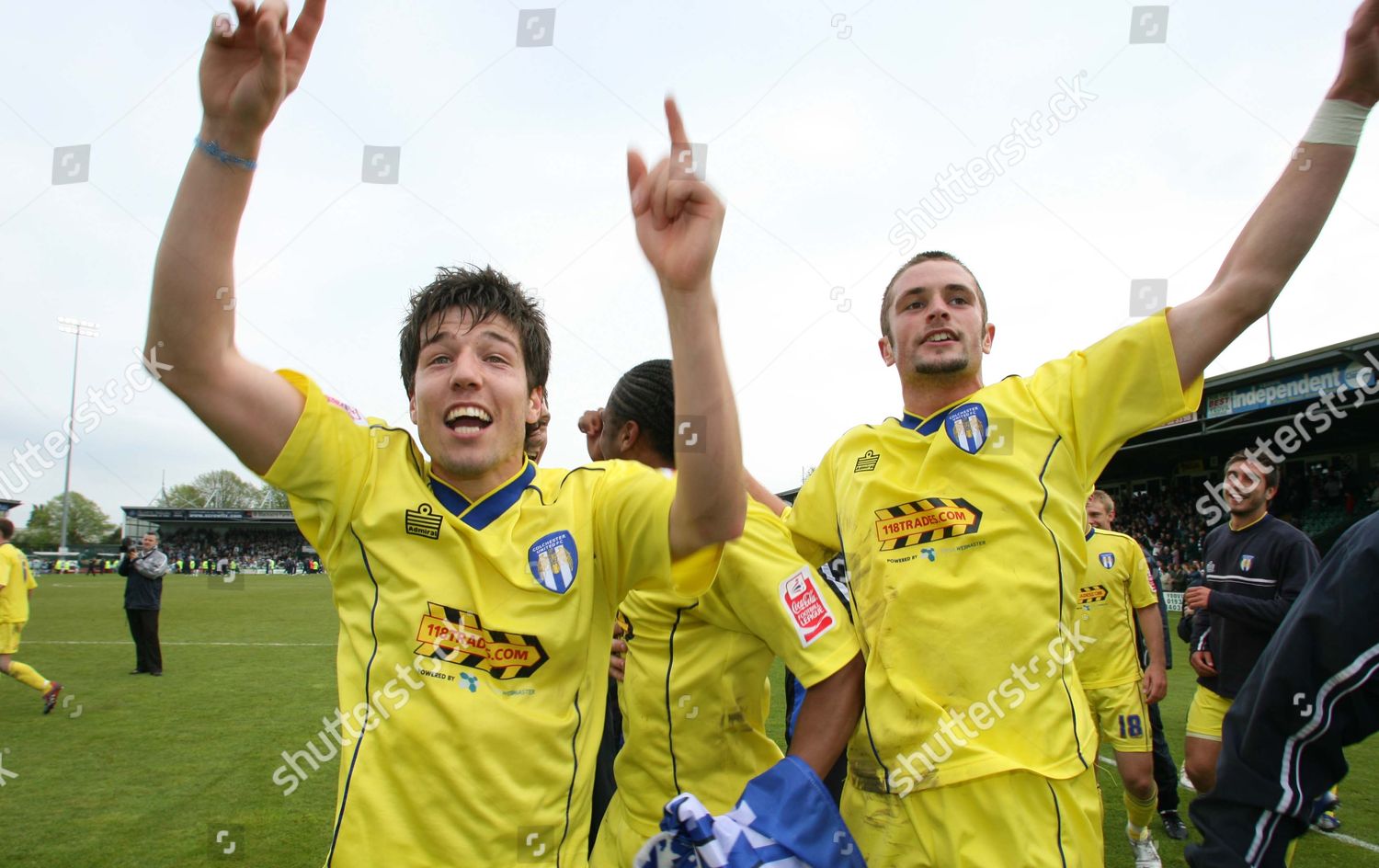 Kem Izzett Pat Baldwin Colchester United Editorial Stock Photo - Stock ...