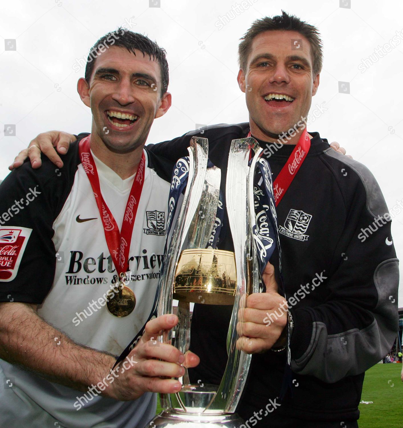 Southend United Manager Steve Tilson Captain Editorial Stock Photo ...