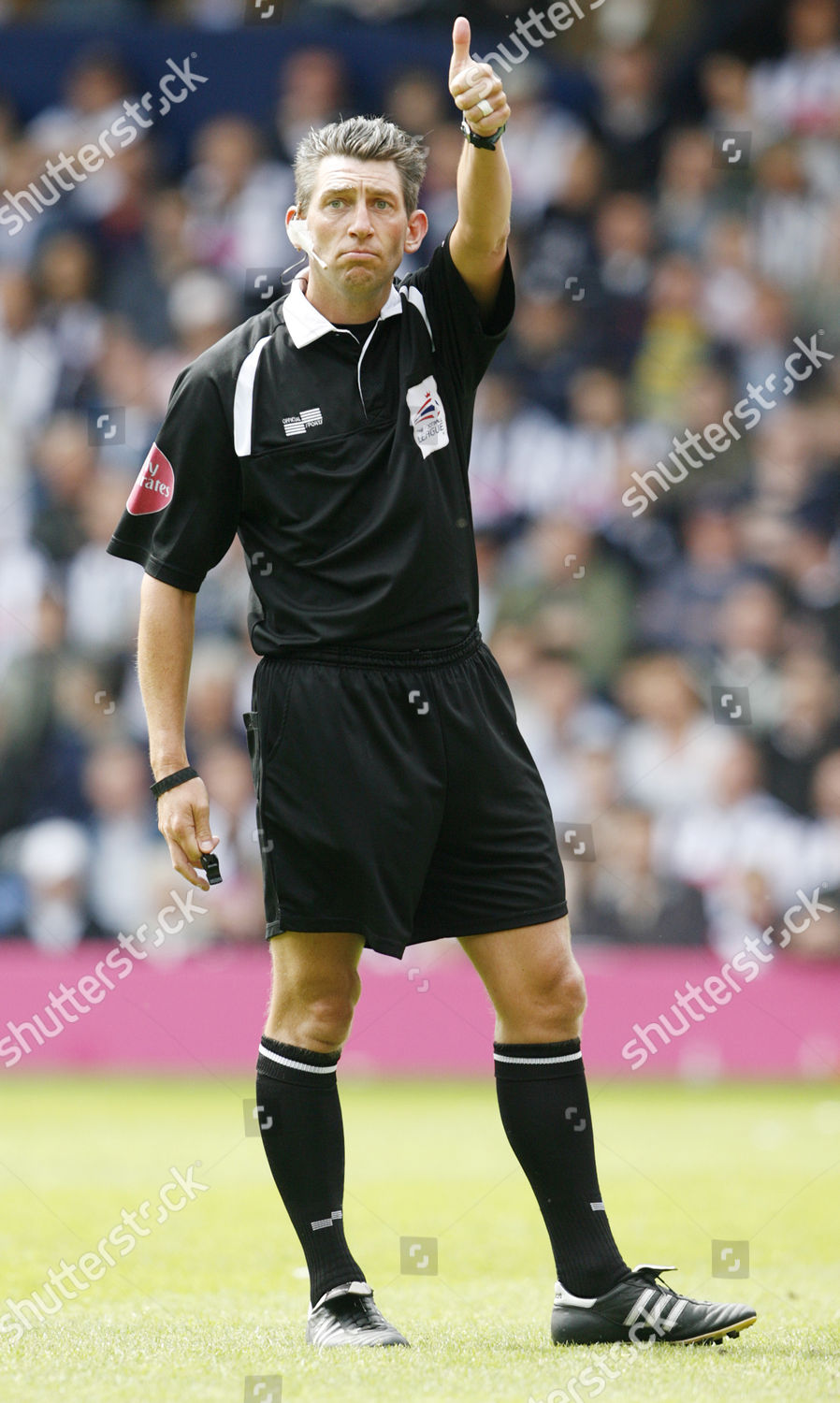 Referee Mr L W Probert Gives Editorial Stock Photo - Stock Image ...