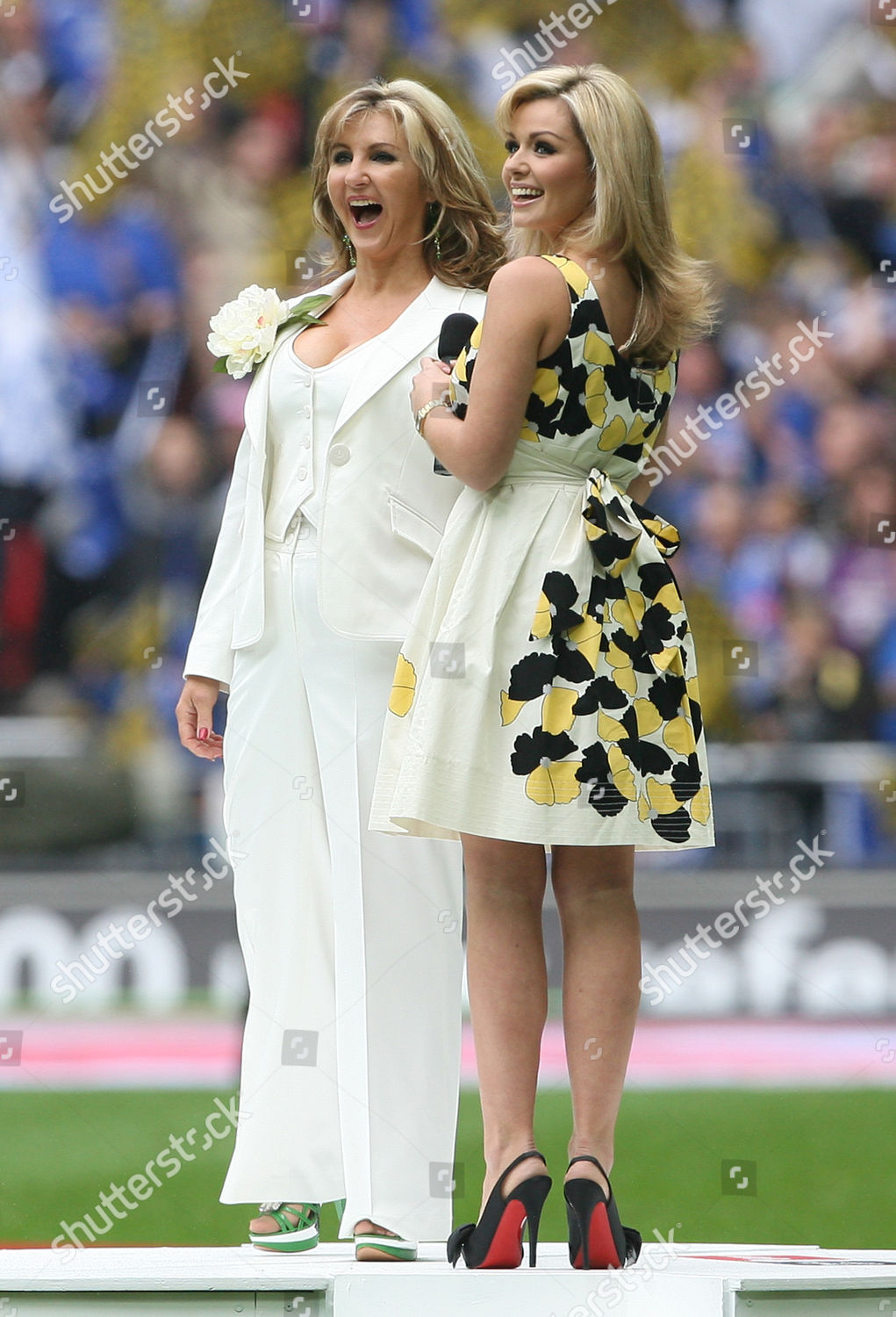 Opera Singers Lesley Garrett Left Katherine Editorial Stock Photo ...
