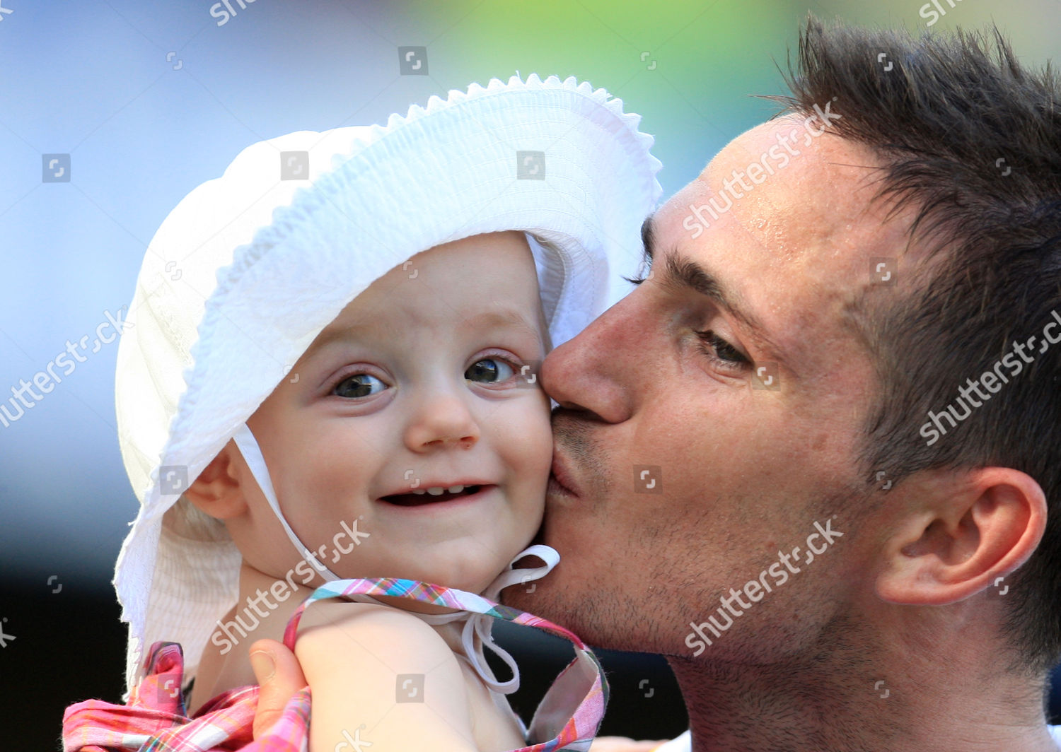 Frank Lampard Chelsea Kisses His Young Editorial Stock Photo - Stock ...