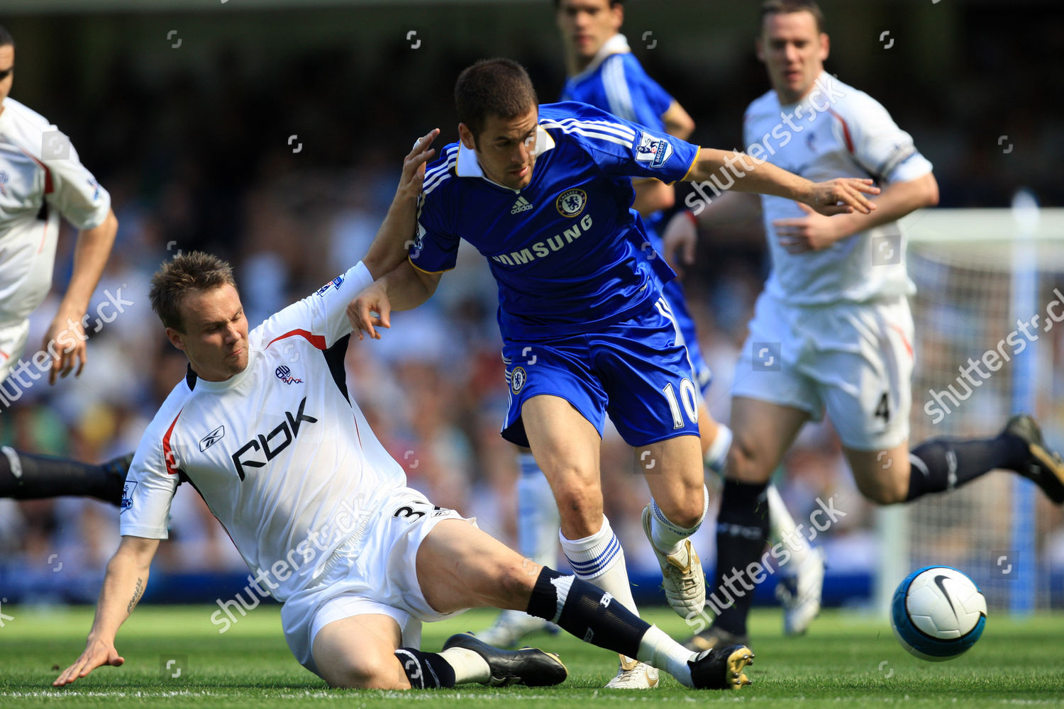 Joe Cole Chelsea Tackled By Matt Editorial Stock Photo - Stock Image ...