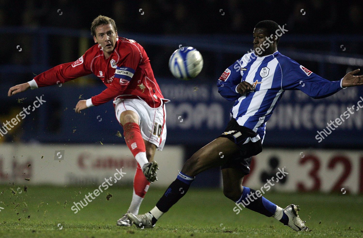 Yoann Folly Sheffield Wednesday Cant Block Editorial Stock Photo ...