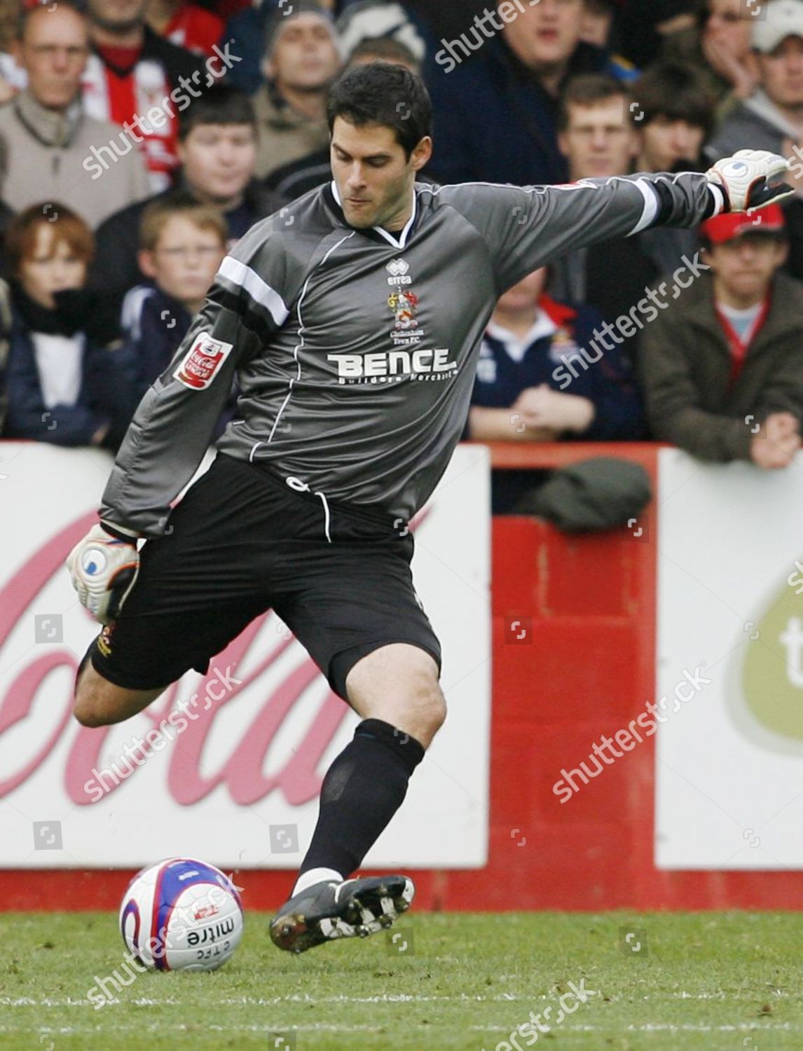 Cheltenham Town Goalkeeper Shane Higgs Editorial Stock Photo - Stock ...