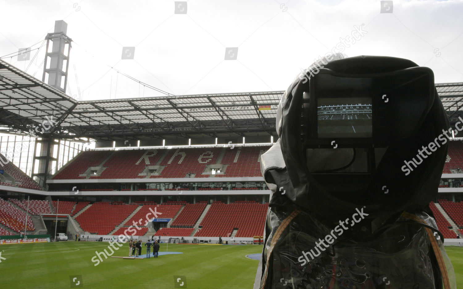 Television Camera Rheinenergie Stadion Home Fc Editorial Stock Photo ...