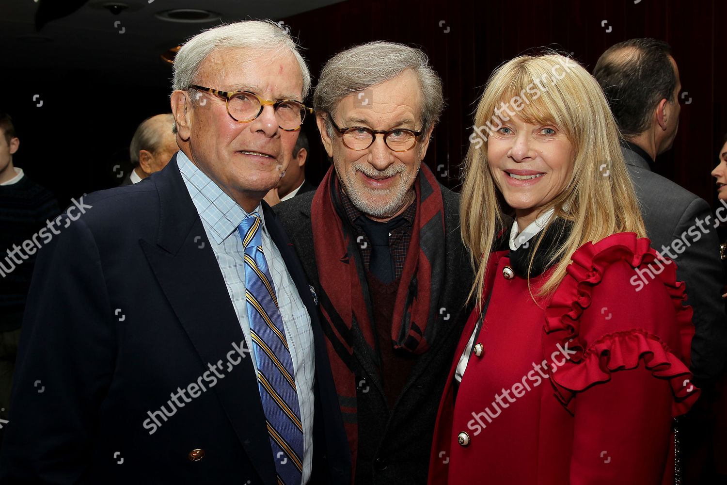 Tom Brokaw Steven Spielberg Kate Capshaw Editorial Stock Photo - Stock ...
