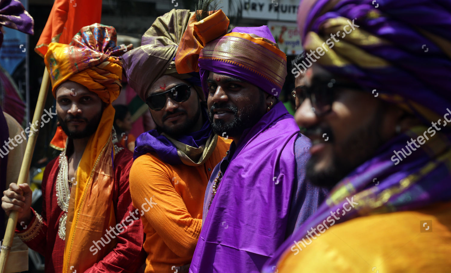 Indian People Traditional Clothes Take Part Editorial Stock Photo ...