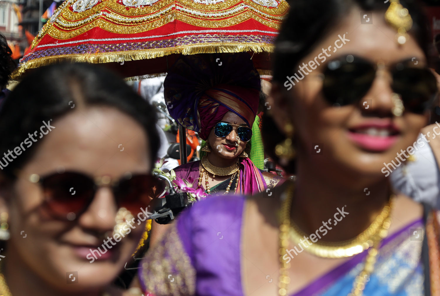 Indian People Traditional Clothes Take Part Editorial Stock Photo ...