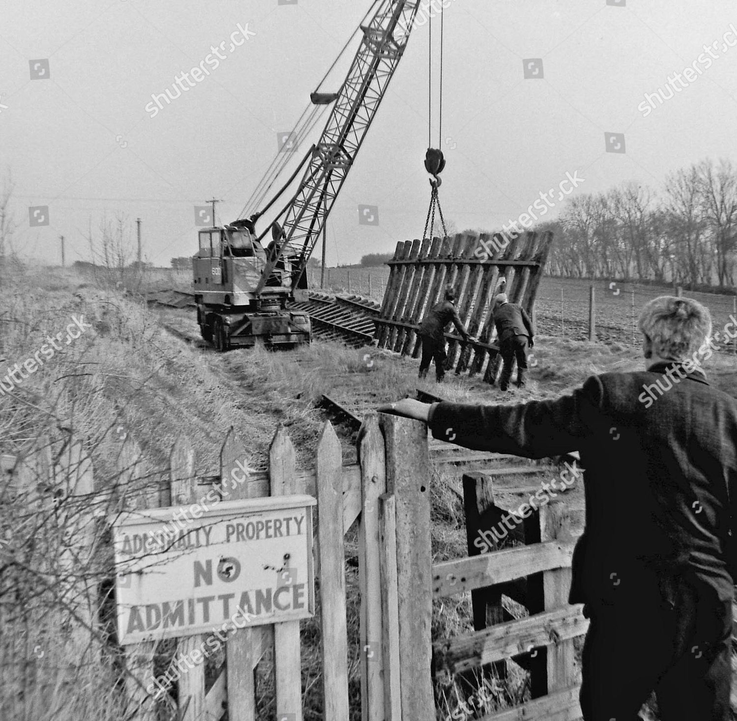 END LINE BRITISH RAIL BRANCH LIFTED Editorial Stock Photo - Stock Image ...