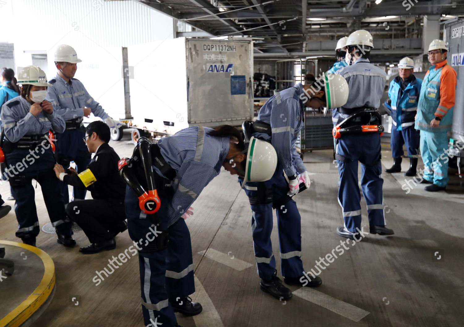 All Nippon Airways Ana Ground Staff Editorial Stock Photo - Stock Image ...