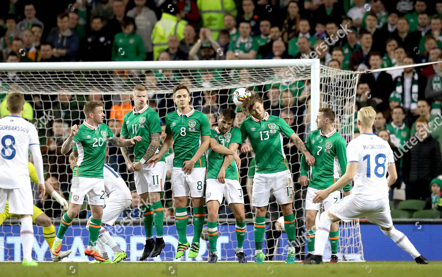 Republic Ireland Vs Iceland Icelands Hordur Editorial Stock Photo ...