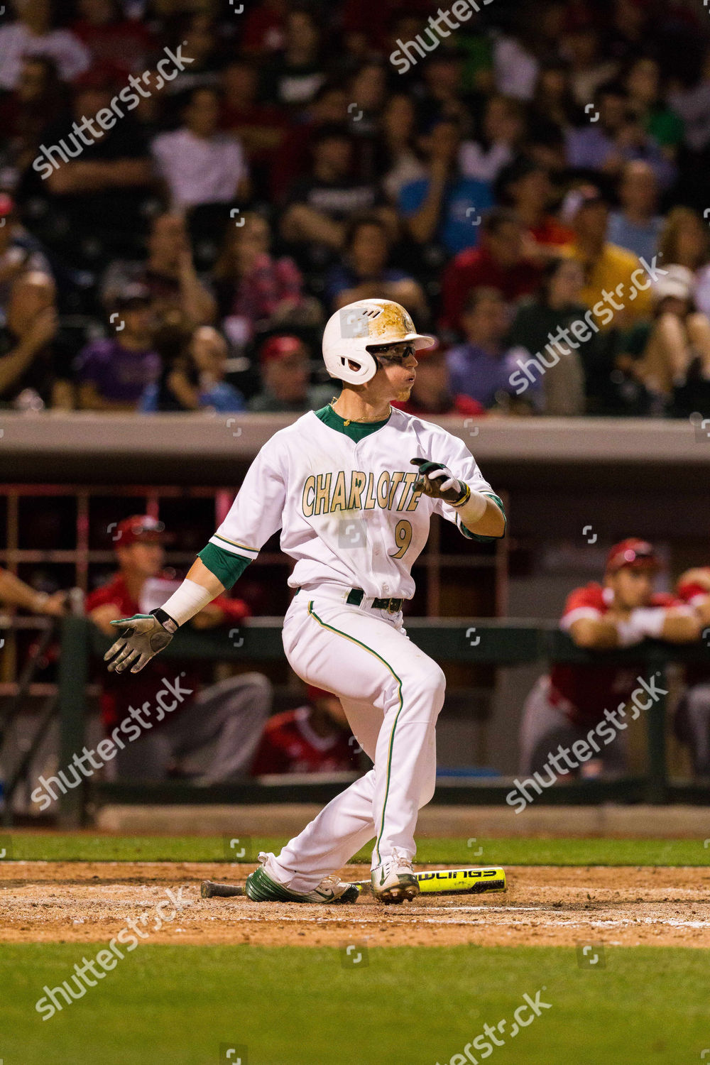 Charlotte Infielder Brett Netzer 9 Connects Editorial Stock Photo ...
