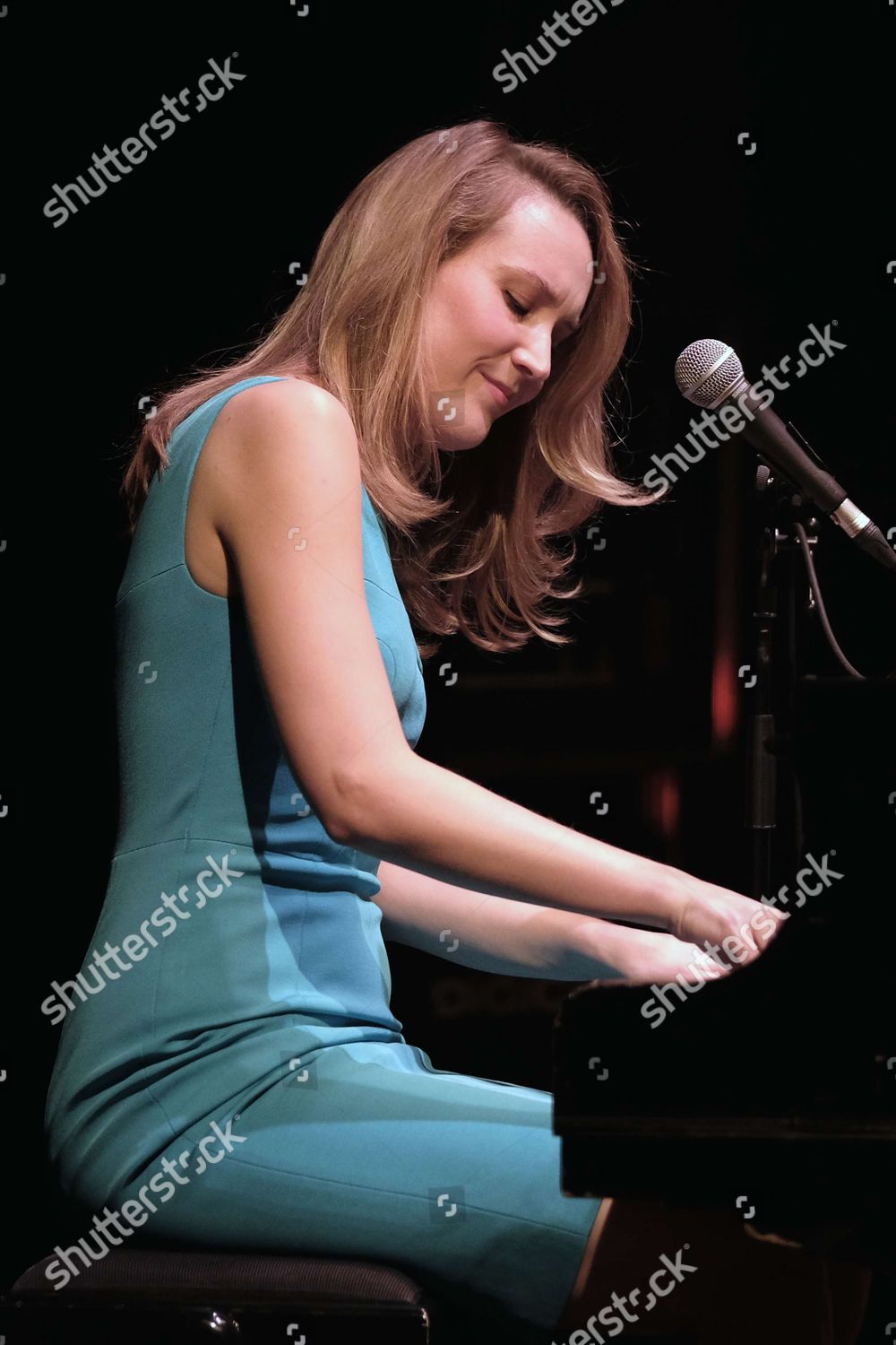Australian Jazz Singer Sarah Mckenzie Performs Editorial Stock Photo ...