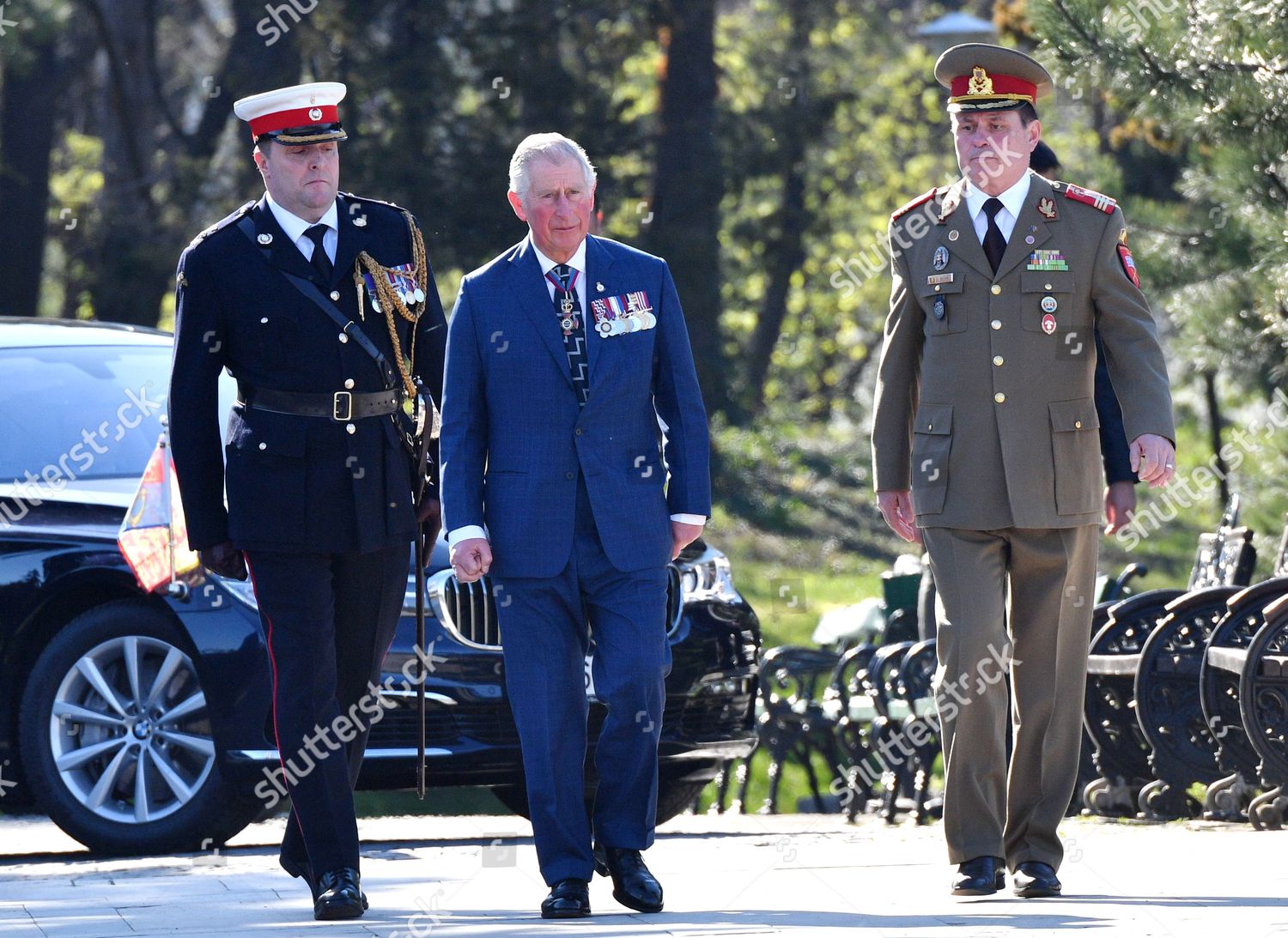 Prince Charles Lieutenant Colonel Tim Bakewell Editorial Stock Photo ...