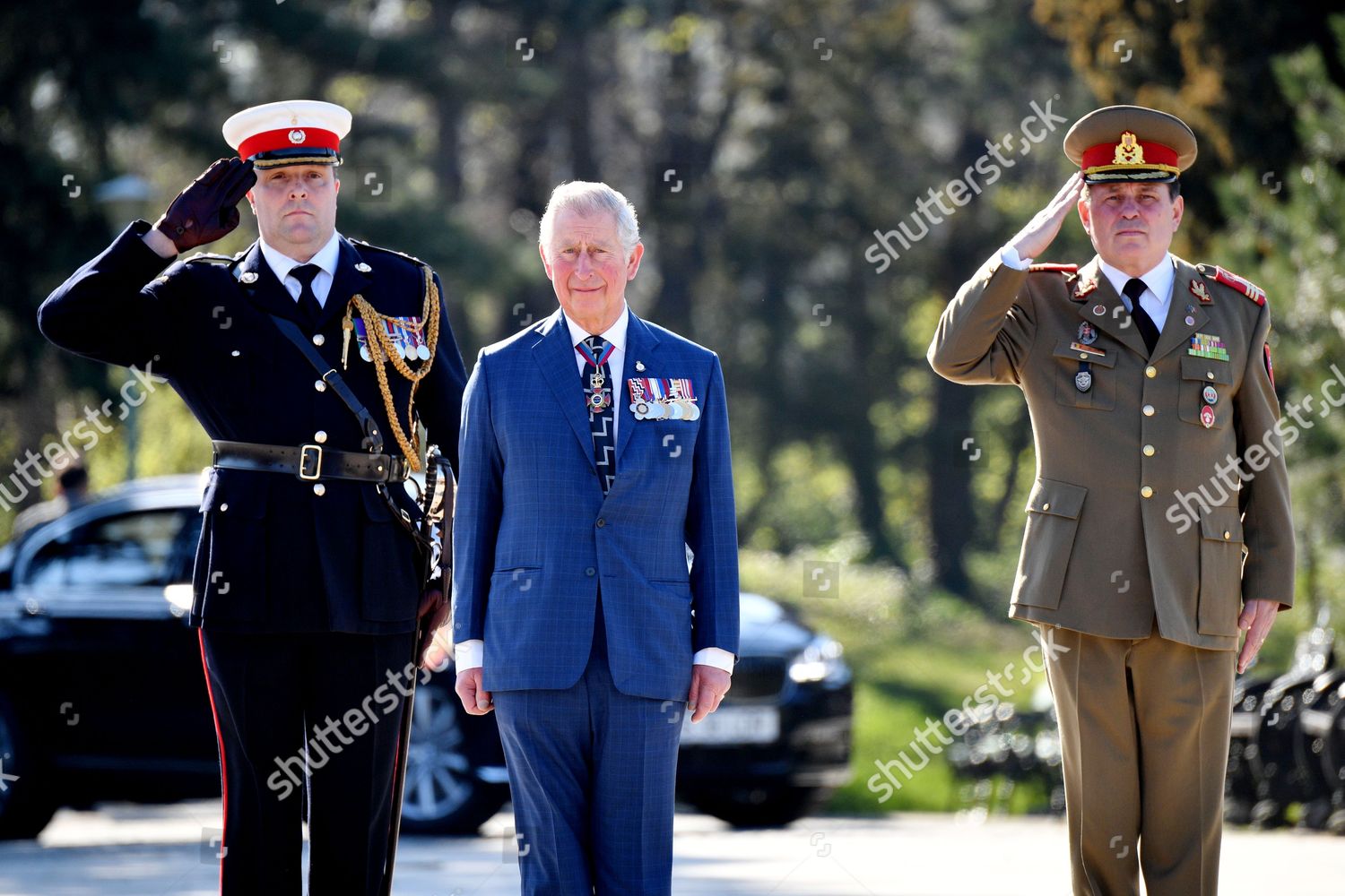 Prince Charles Lieutenant Colonel Tim Bakewell Editorial Stock Photo ...