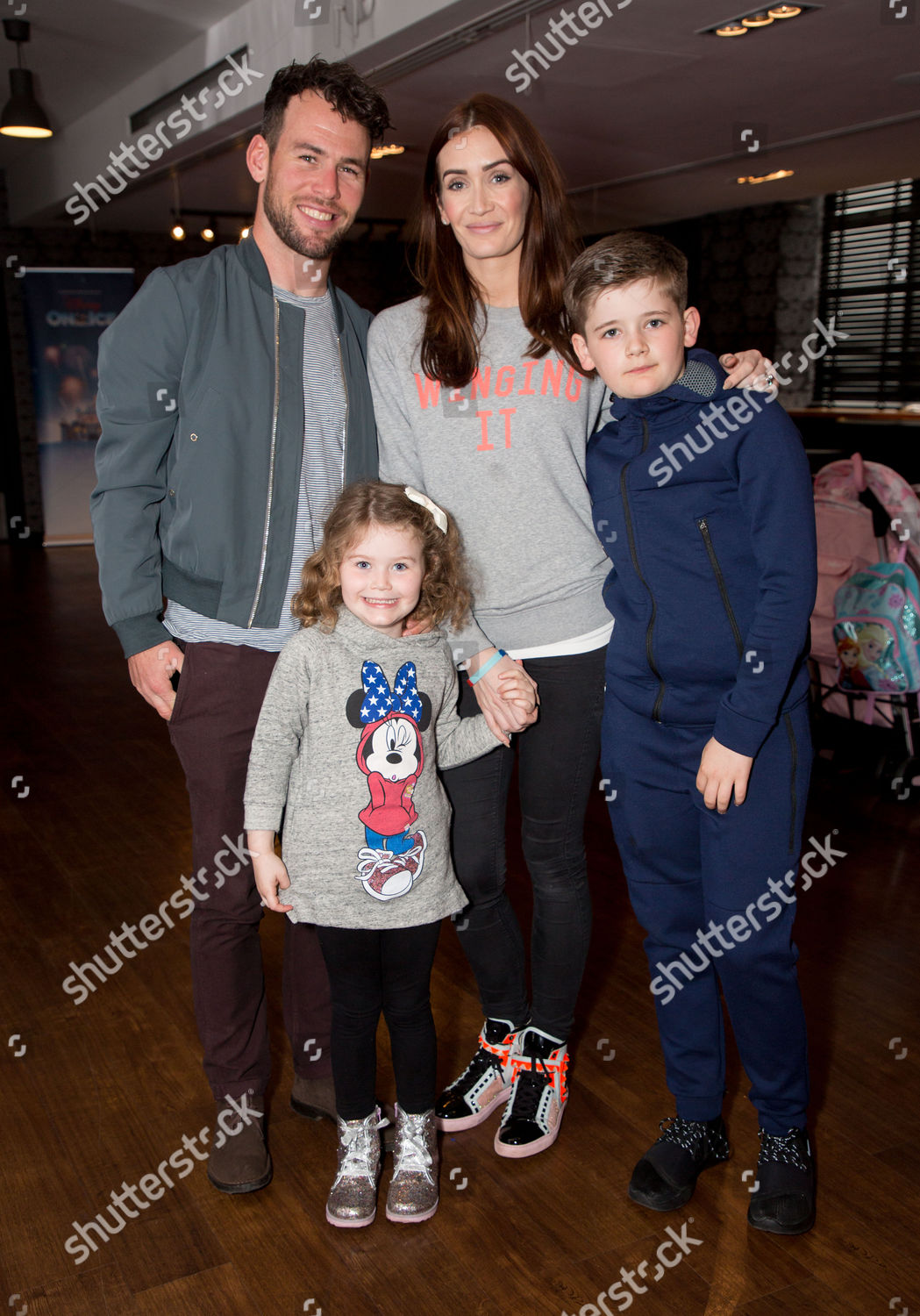 Mark Cavendish Peta Cavendish Their Children Editorial Stock Photo ...