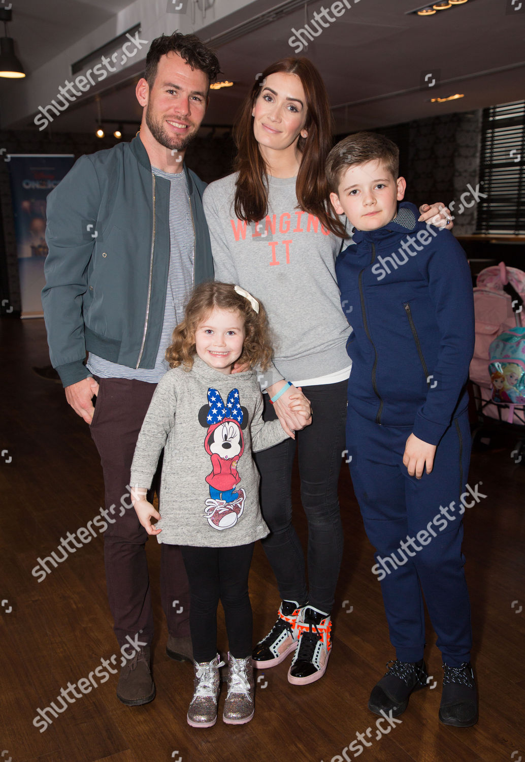Mark Cavendish Peta Cavendish Their Children Editorial Stock Photo ...