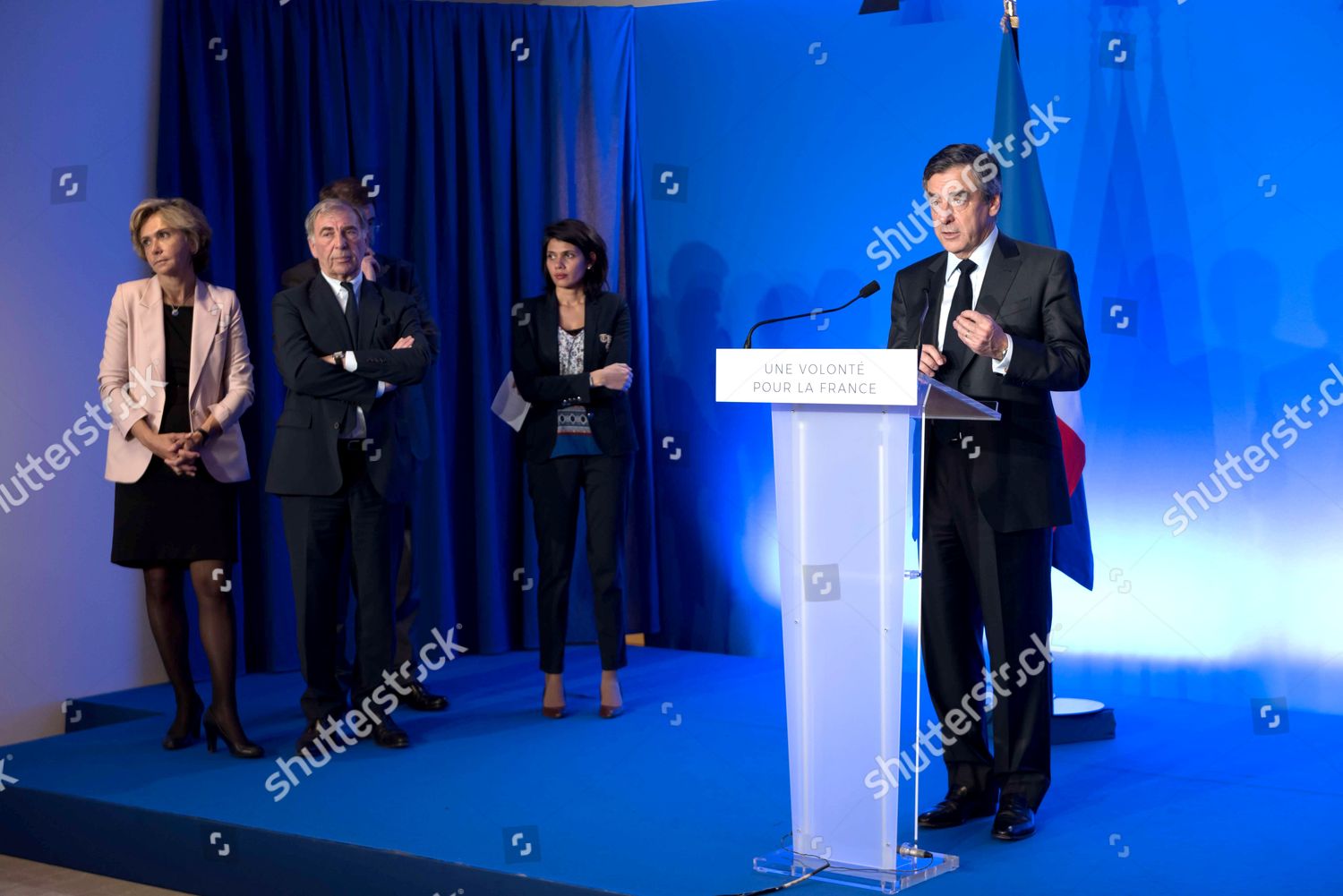 Valerie Pecresse Philippe Houillon Samia Badat Editorial Stock Photo ...