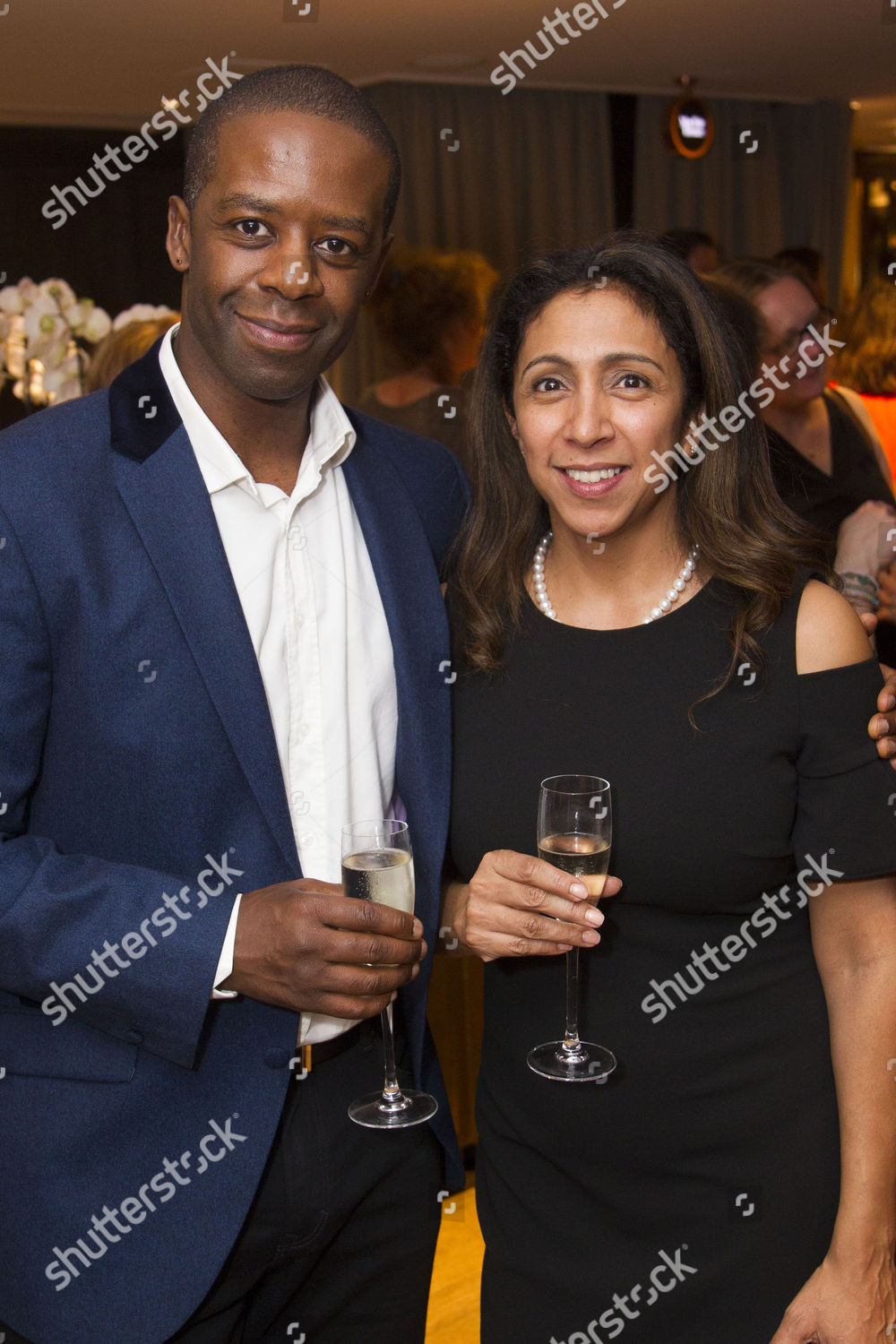 Adrian Lester Sita Mcintosh Editorial Stock Photo - Stock Image ...